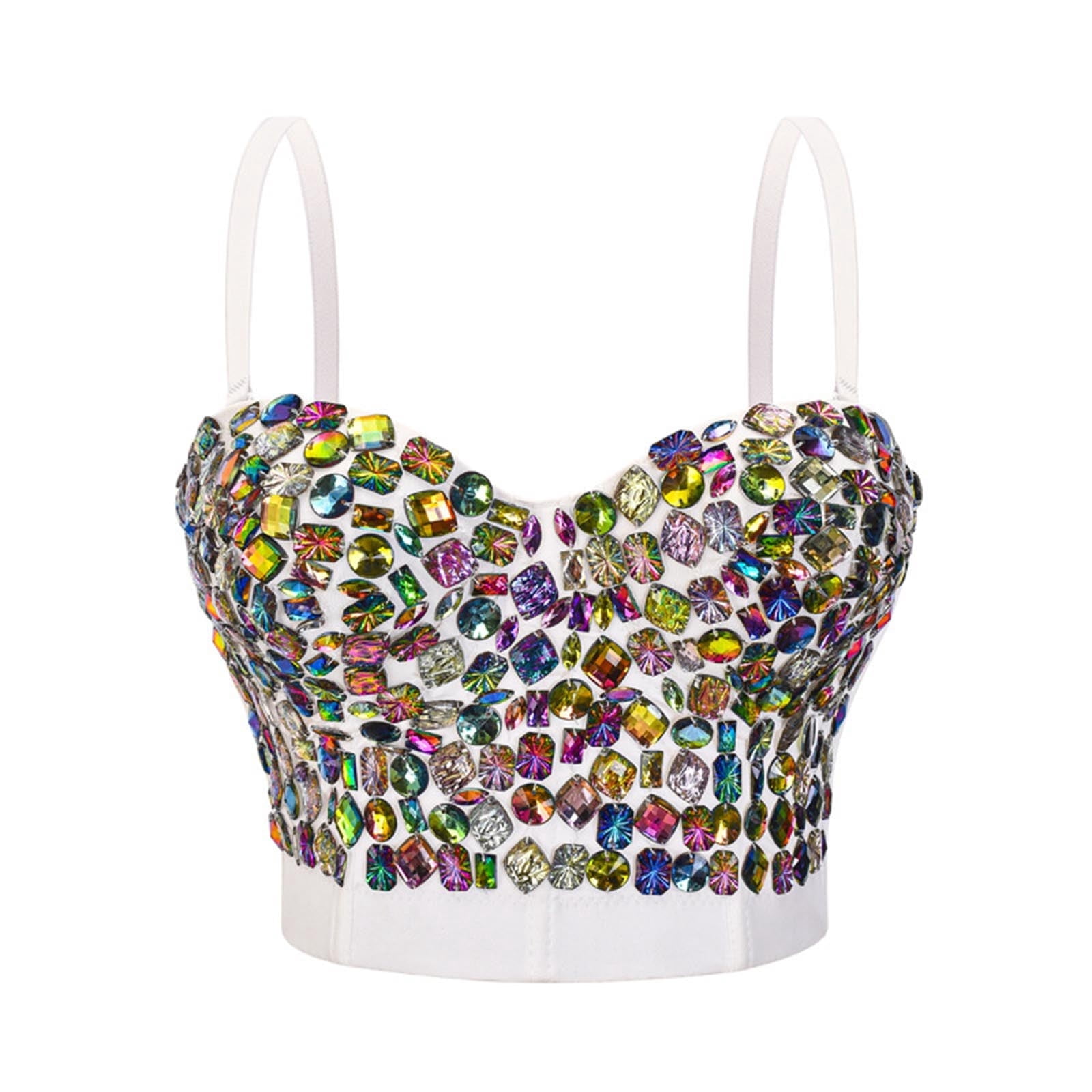 KONDYS Performance Clothing Hand Sewn Nightclub Rhinestone Suspender ...