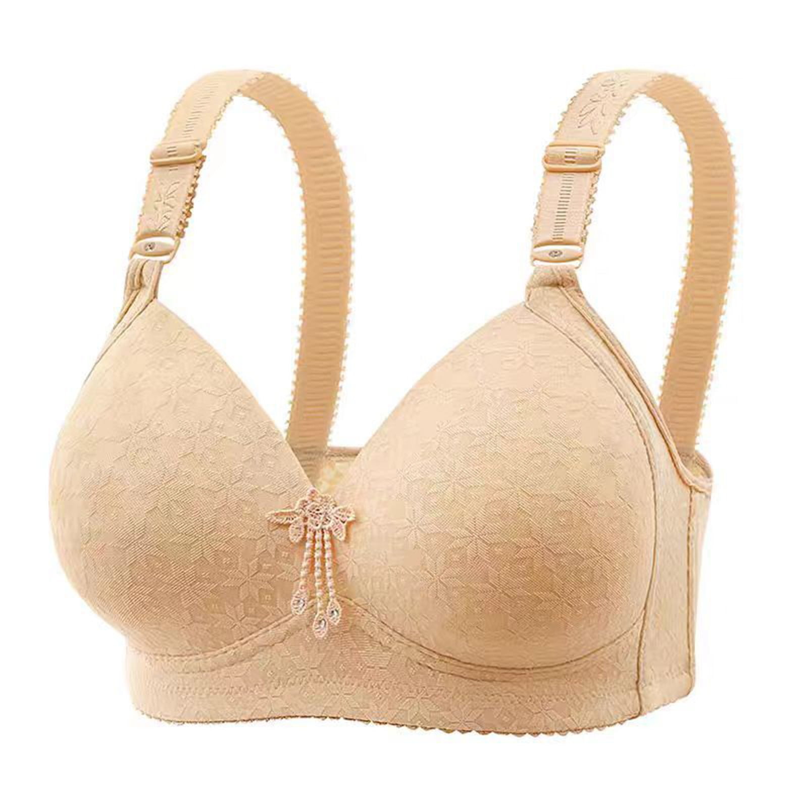 KONDYS Women Casual Breathable Flower Tops Bra Underwear Wireless ...