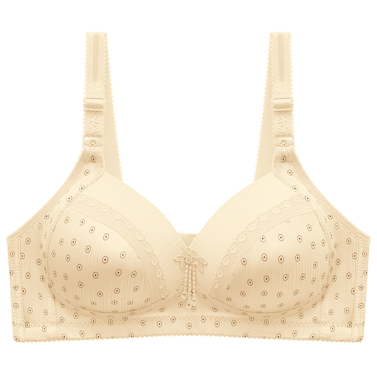 KONDYS Women's Bra Front Buckle Style Wireless Thin Style Slim ...
