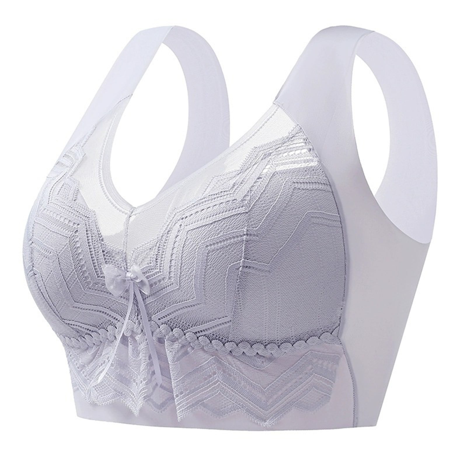 KONDYS Women's Comfortable And Sexy Transparent Shoulder Strap Cordless ...