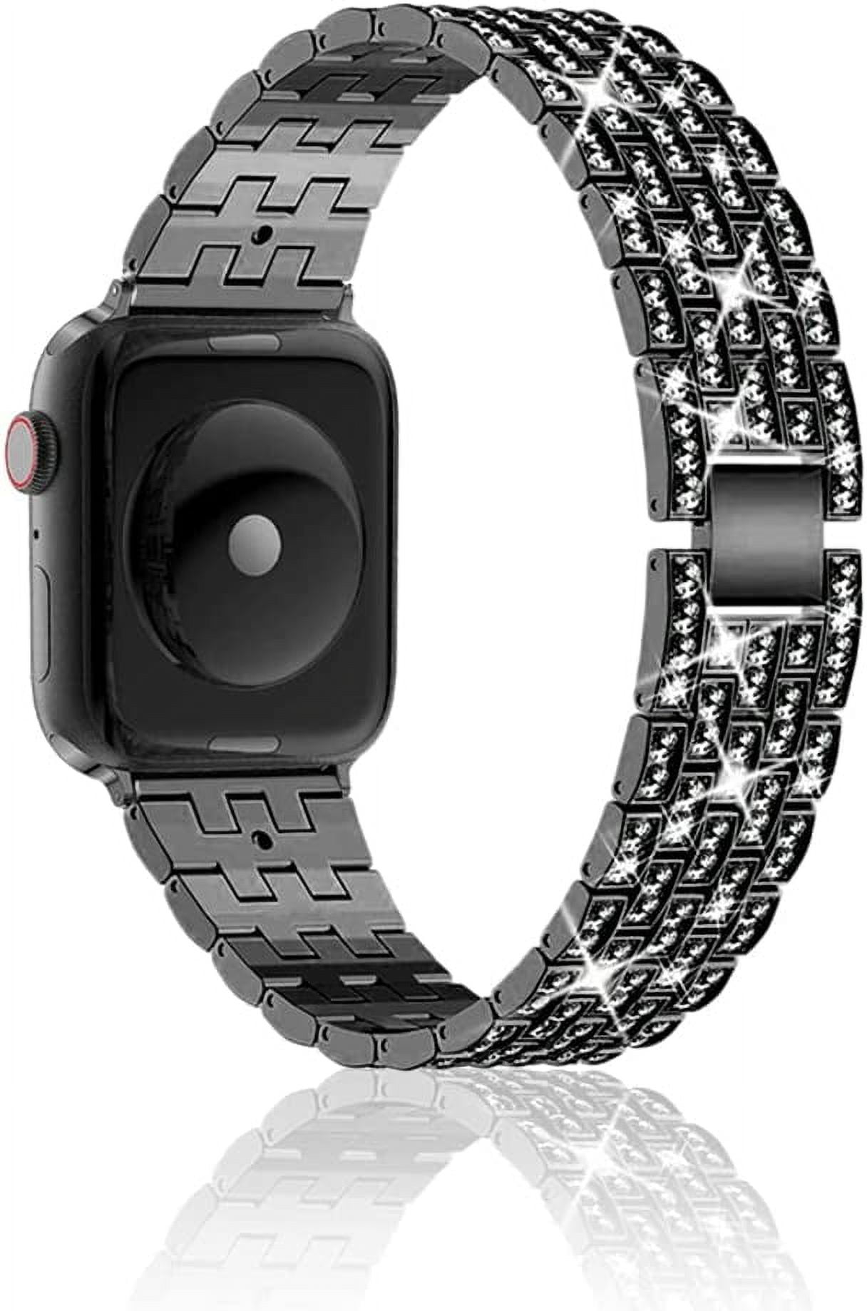 KONEE Stainless Steel Band Compatible with Apple Watch Series 8 7 41mm ...