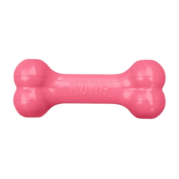 KONG Classic Small Puppy Play Dog Fillable Chew Toy, Goodie Bone ...