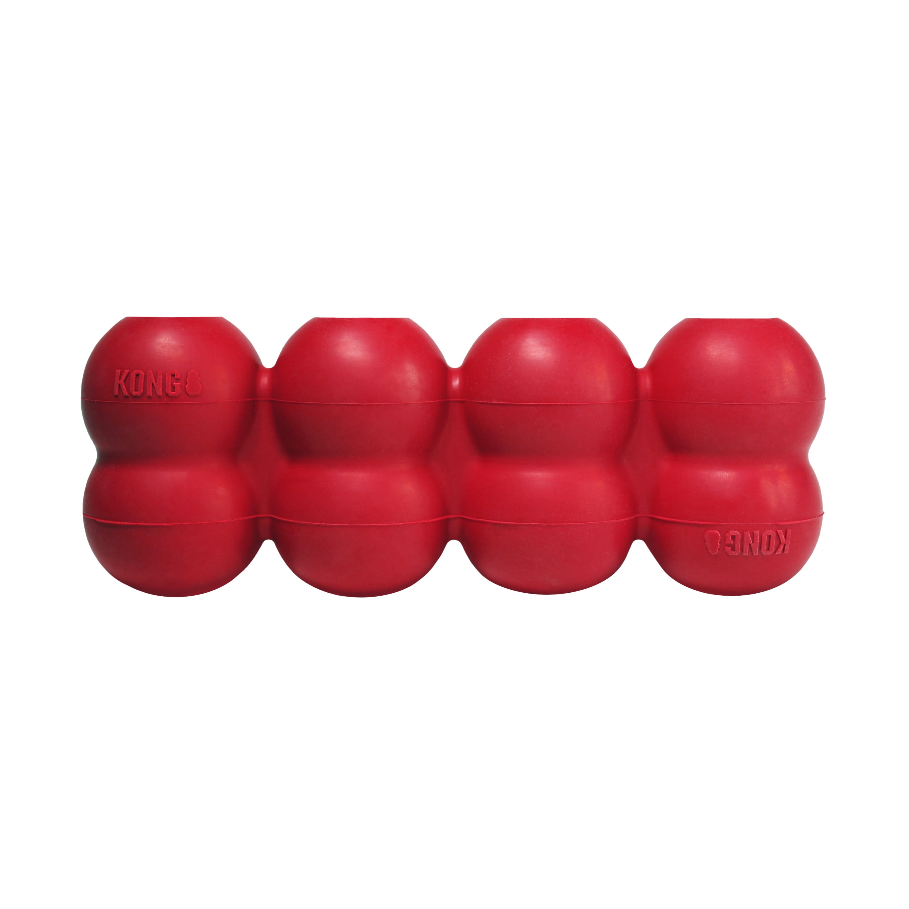KONG® Rubber Goodie Ribbon Toy for Average Chewers, Large for Dogs ...