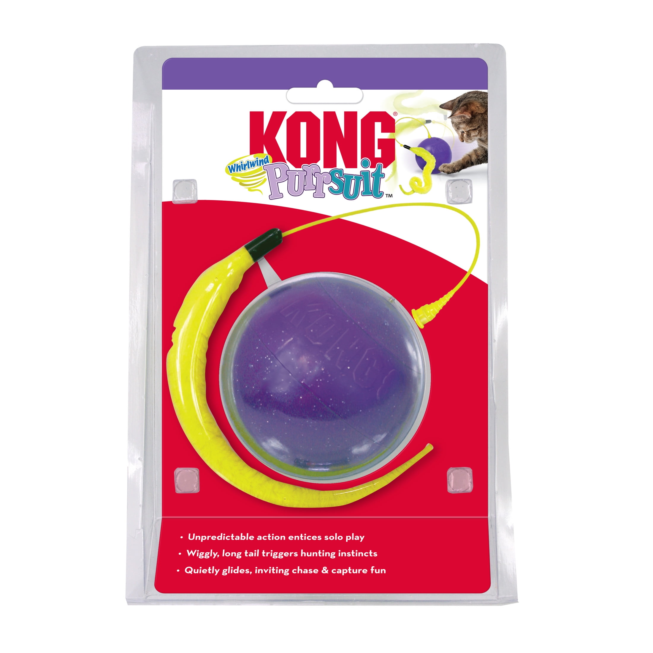 KONG® Purrsuit Whirlwind Auto-Timer Cat Toy - Walmart.com