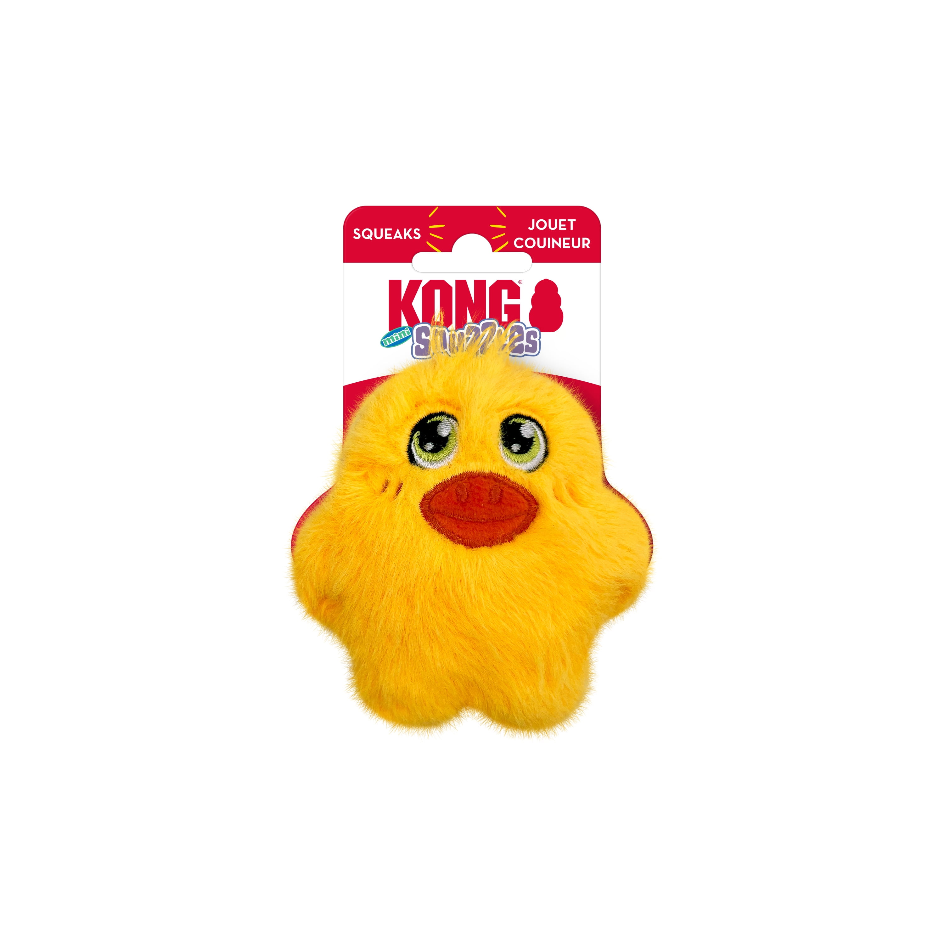 KONG® Snuzzles Mini Plush Squeaker Dog Toy, Duck, Extra Small - Walmart.com