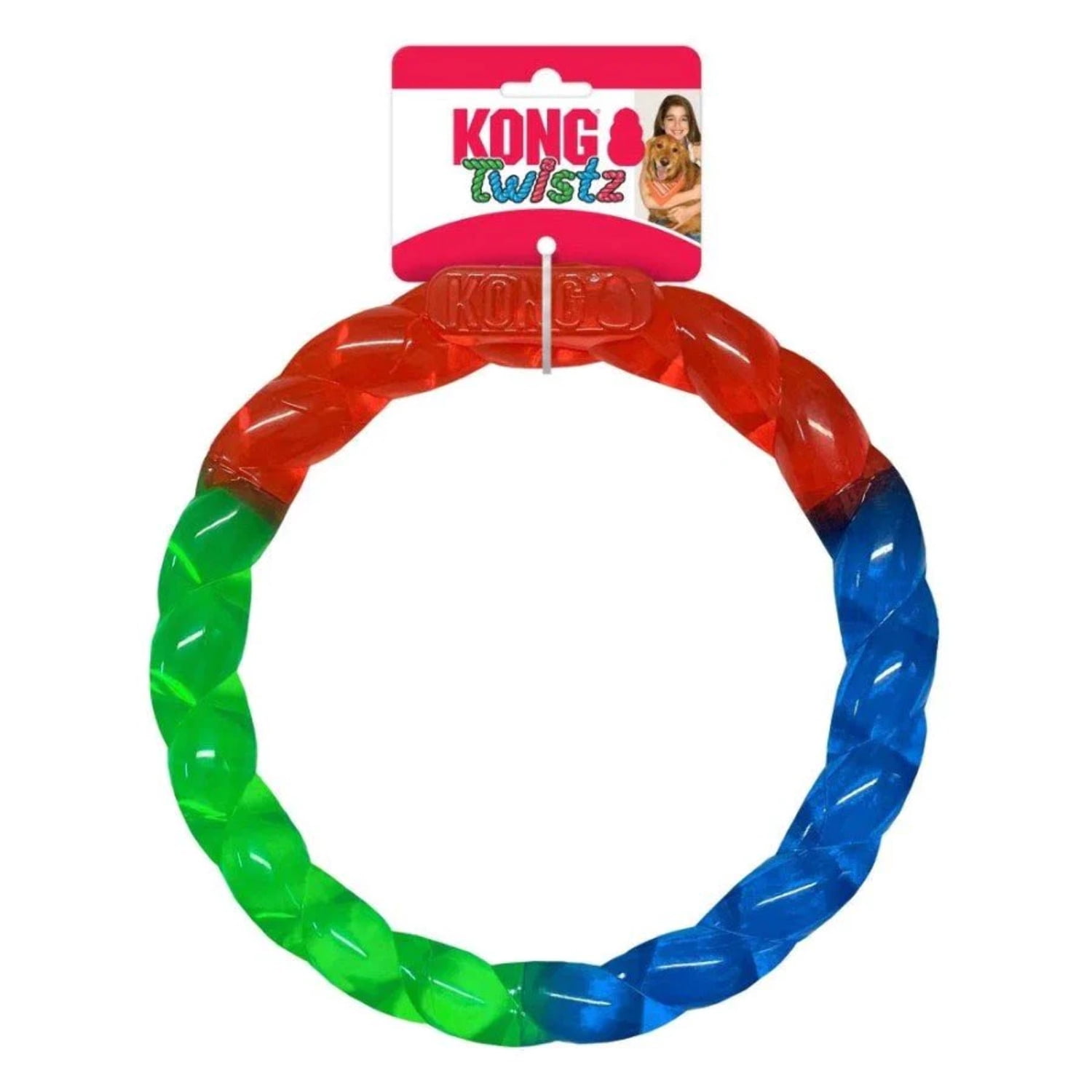 KONG Twistz Ring Dog Toy - Walmart.com