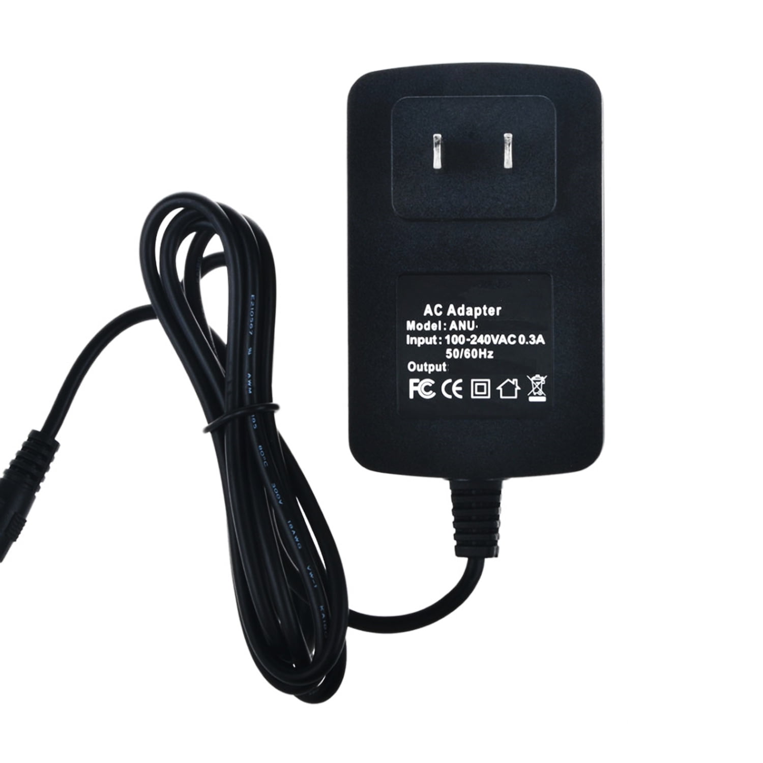KONKIN BOO Compatible 4ft Small AC DC Adapter Replacement for ihome ...