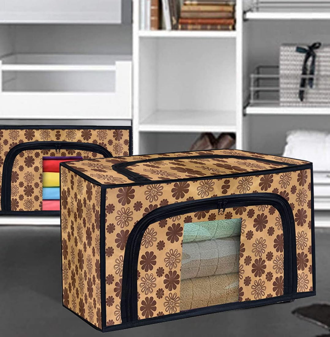 KONLINE Large Cloth Stacker Foldable Stackable Closet Organizer Shirt ...