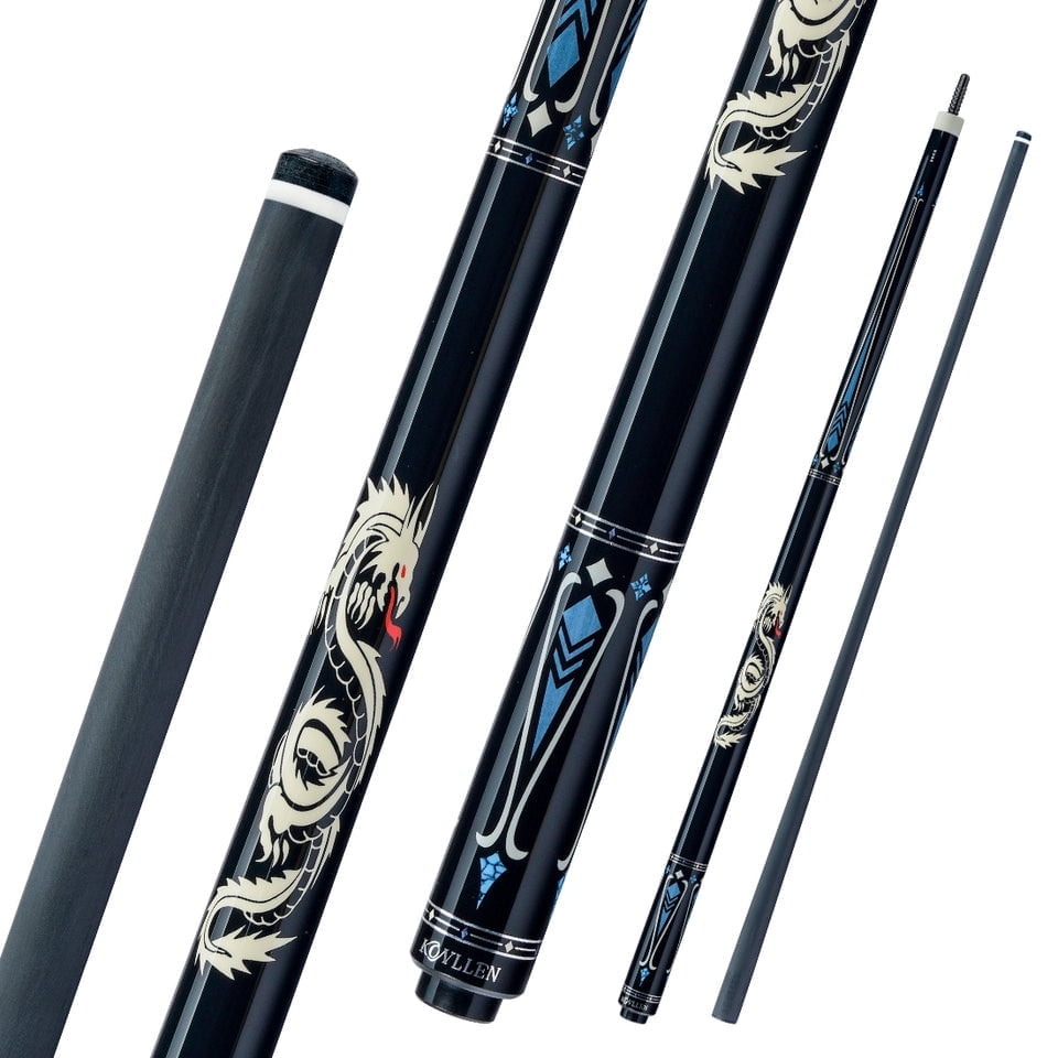 KONLLEN LW Series Carbon Fiber Pool Cue Stick Professional Cues (Full ...
