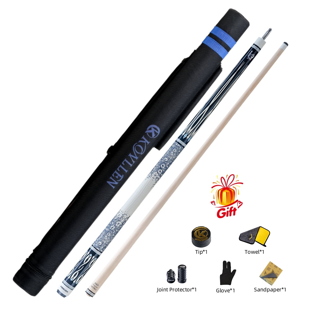 KONLLEN Pool Cue Stick Pro Taper Canadian Maple Billiard Pool Sticks ...