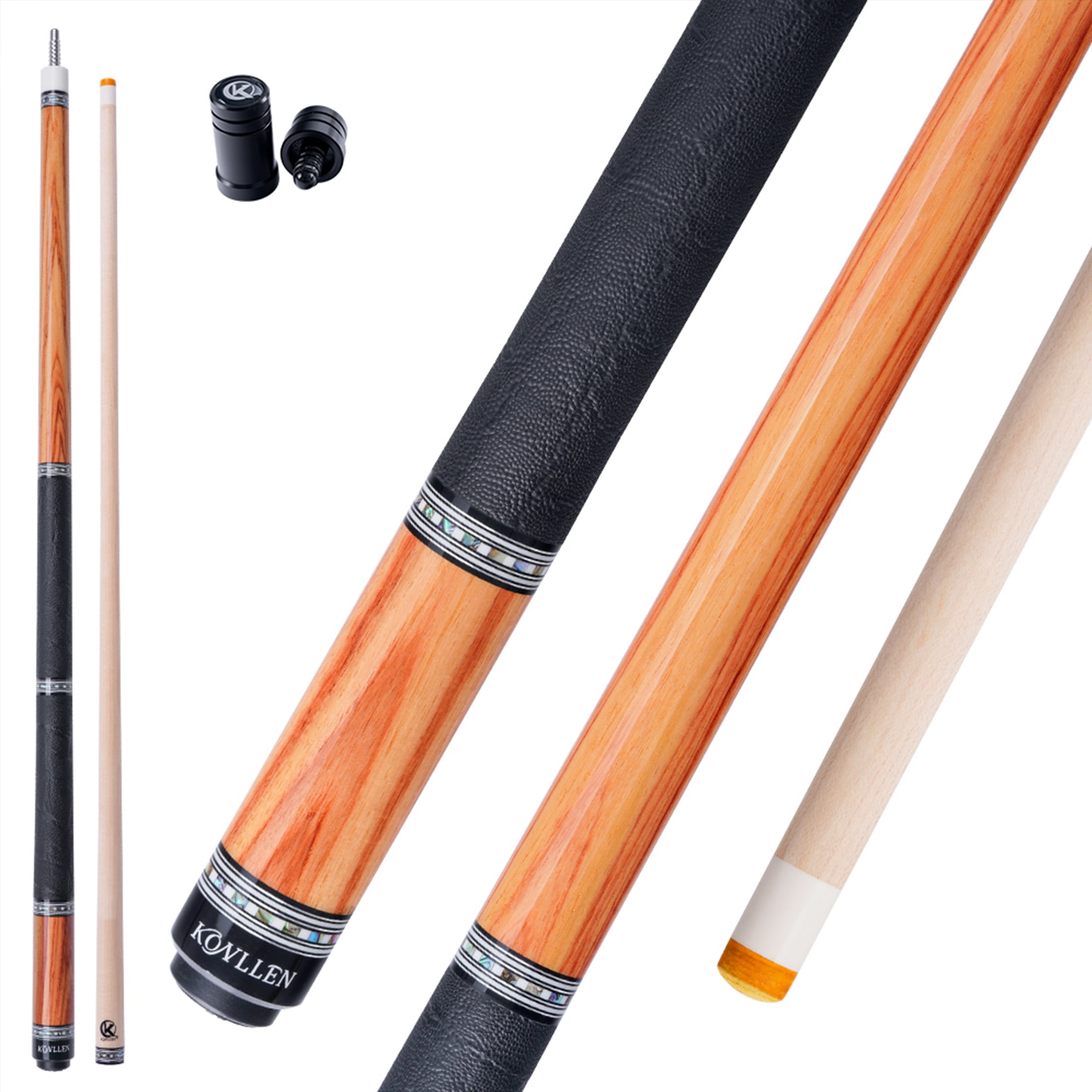 KONLLEN Pool Cue with Handmade Inlay Cues Stick Professional Low ...