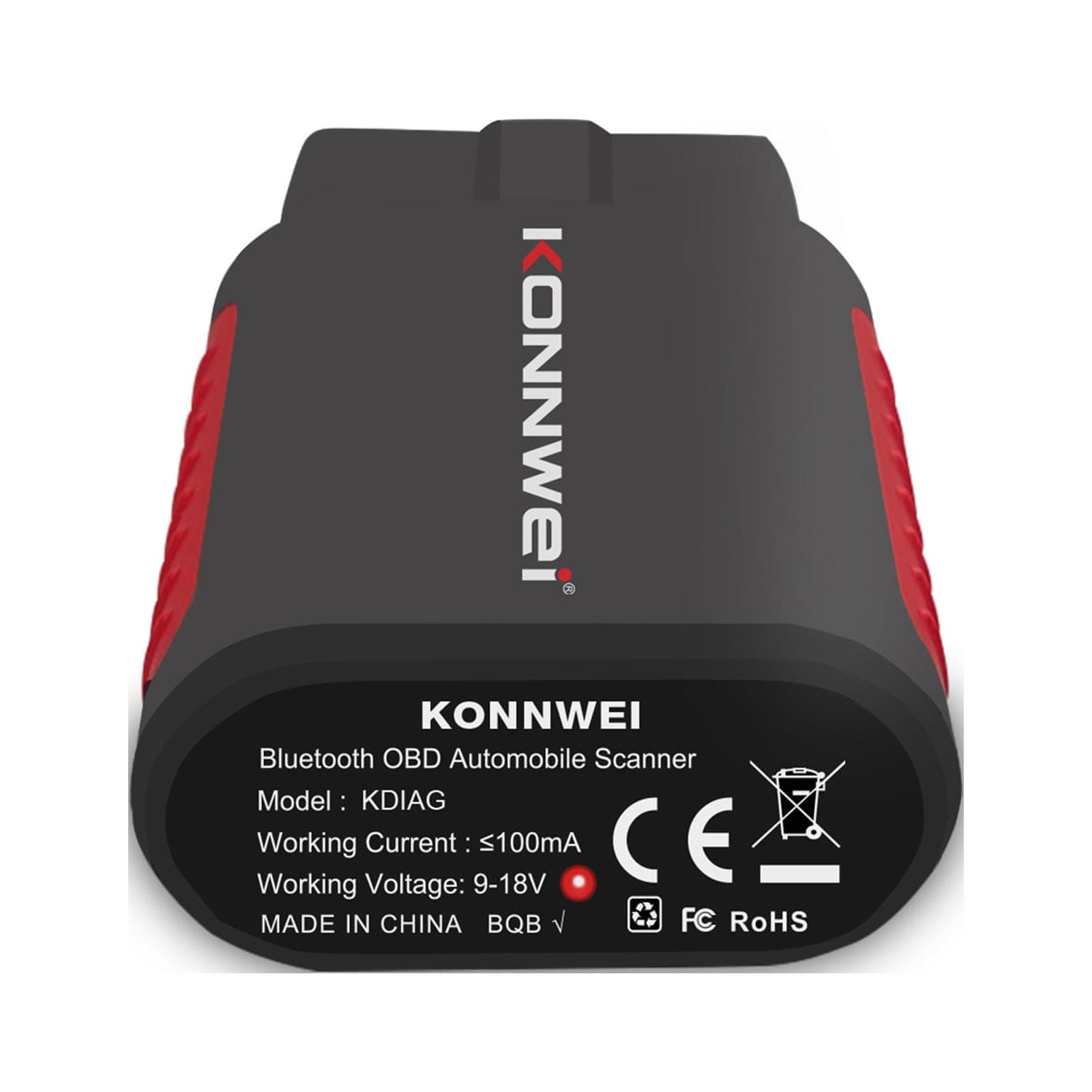 KONNWEI K DIAG OBDⅡ Scanner BT Full System ABS SRS Diagnostic Tool with Reset Retrieval for ECM ...