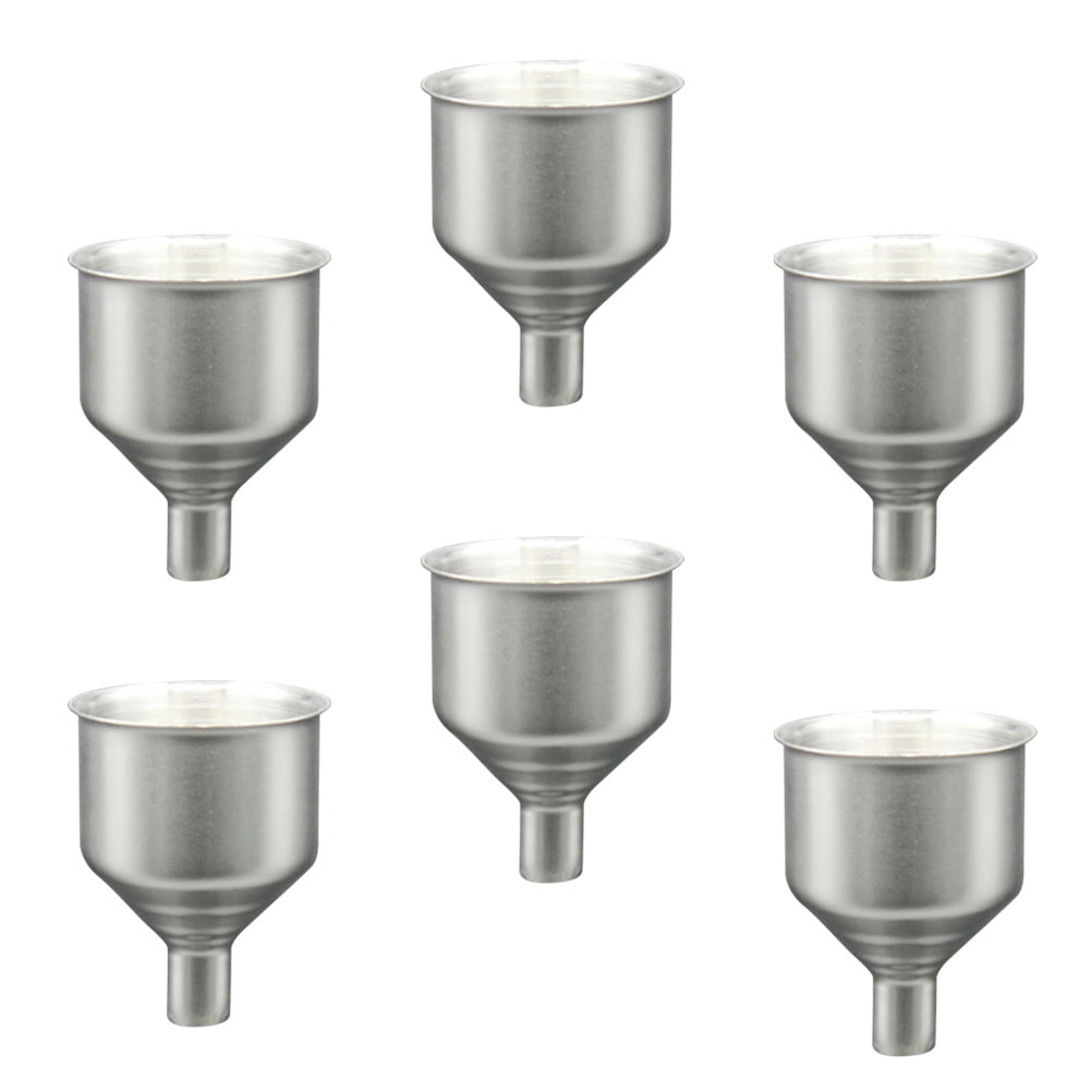 KONTONTY 1 PC Stainless Steel Wide Mouth Funnels Dishwasher Safe Flask ...