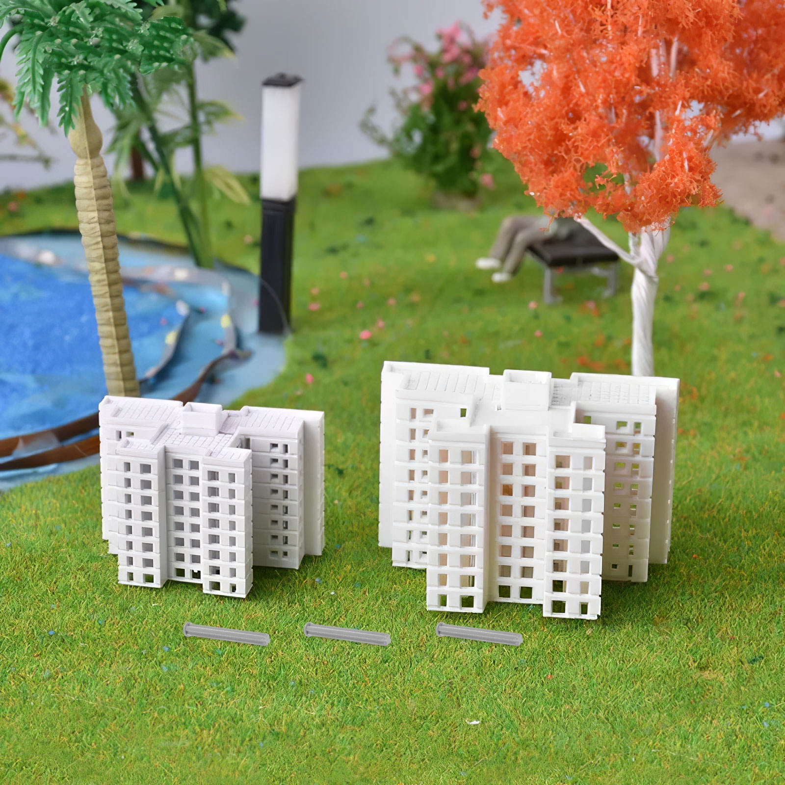KONTONTY 1 Pack Small Particle Building Blocks 1x5 Cross Axle Parts ...