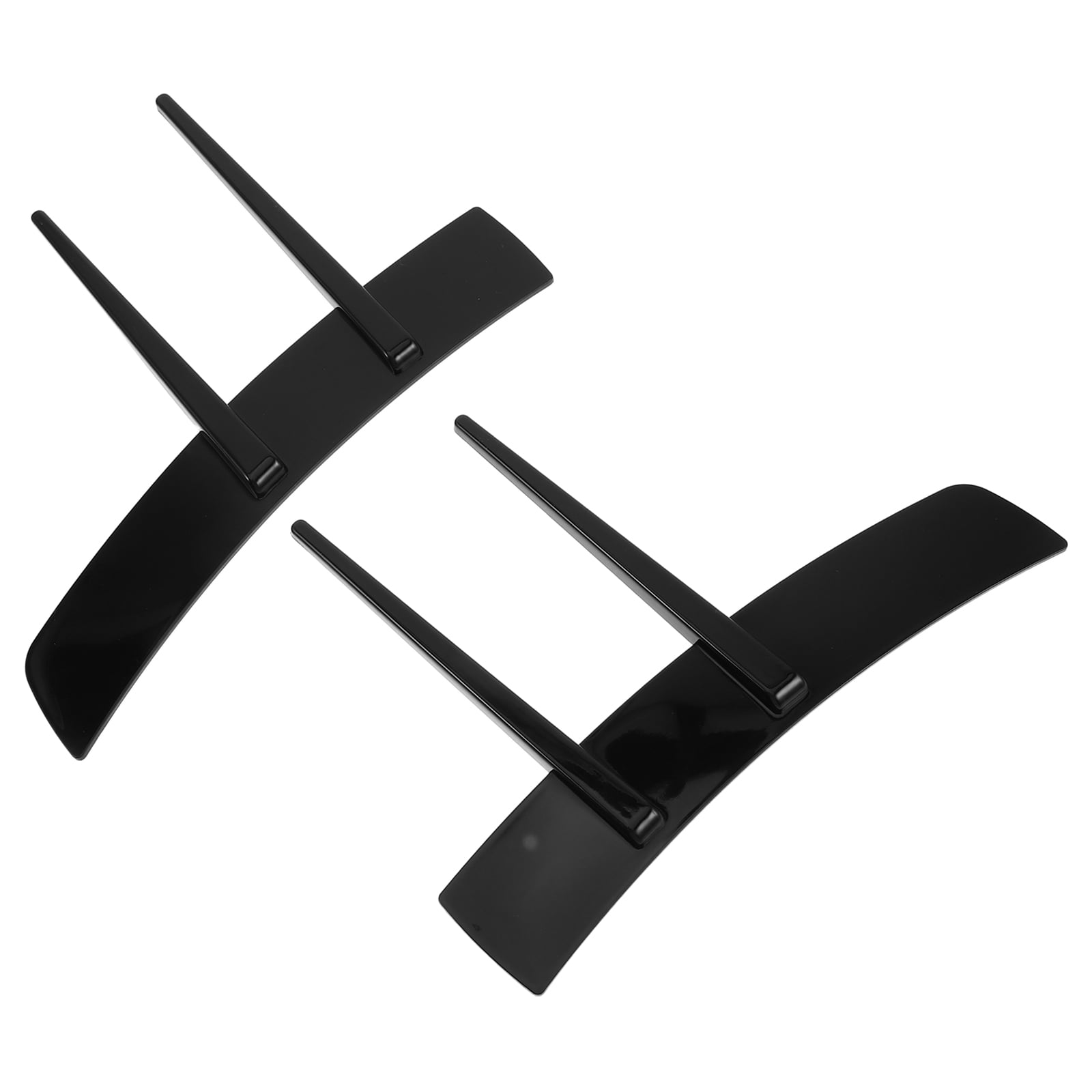 KONTONTY 1 Pair Abs Black Side Vents for Car Hood Air Intake Vent Decal ...