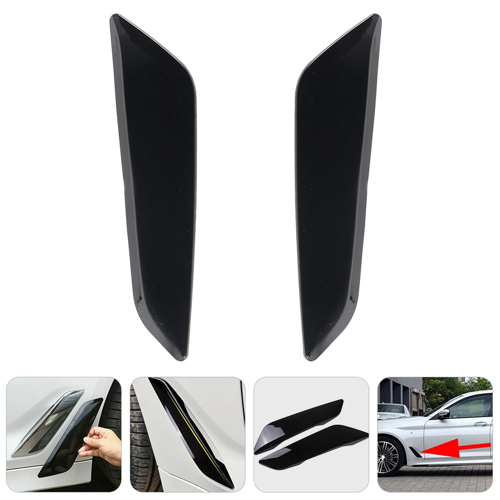 KONTONTY 1 Pair Black Car Hood Vent Sticker for Automotive Vent ...