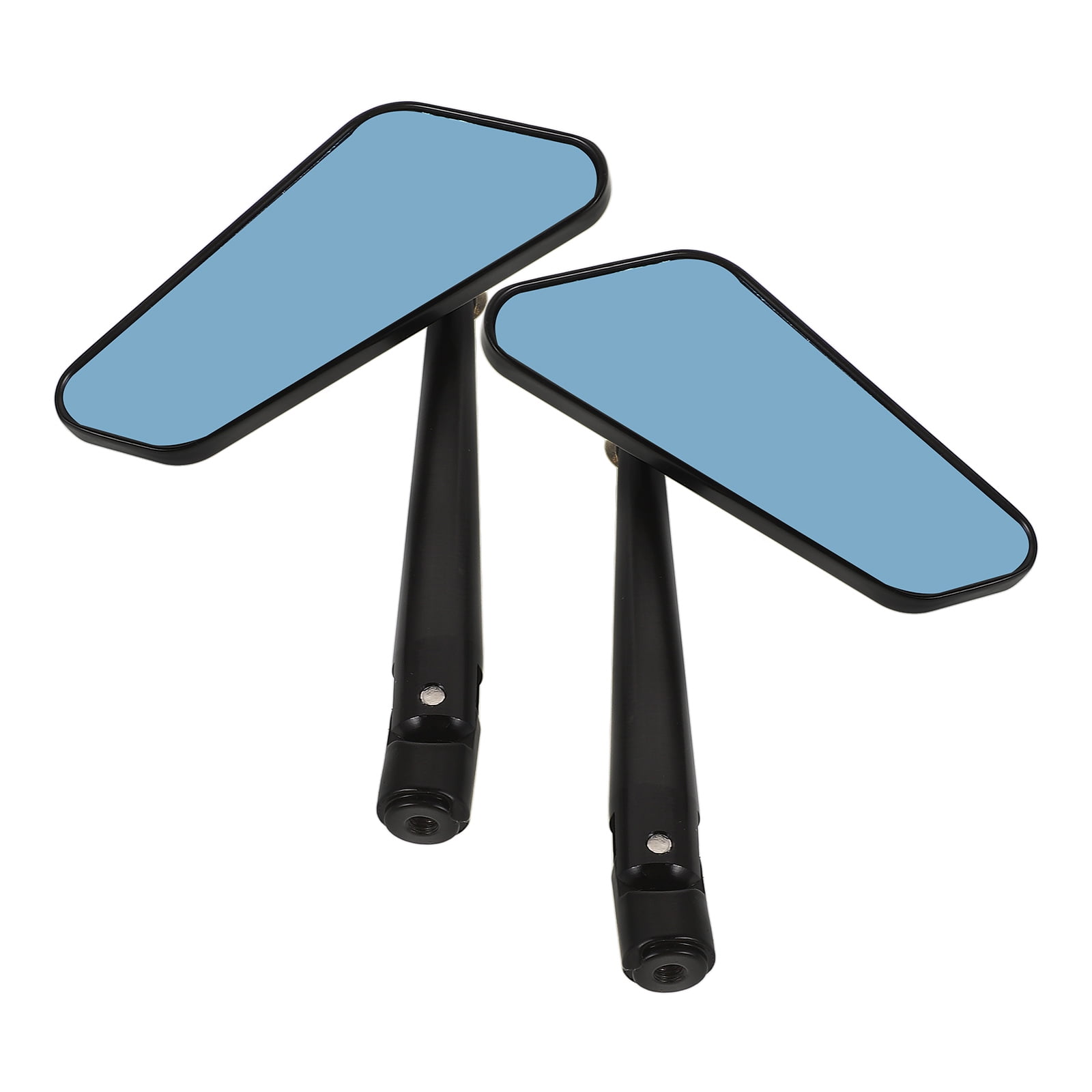 KONTONTY 1 Pair Large Motorcycle Handlebar Mirror with Convex Shape for ...