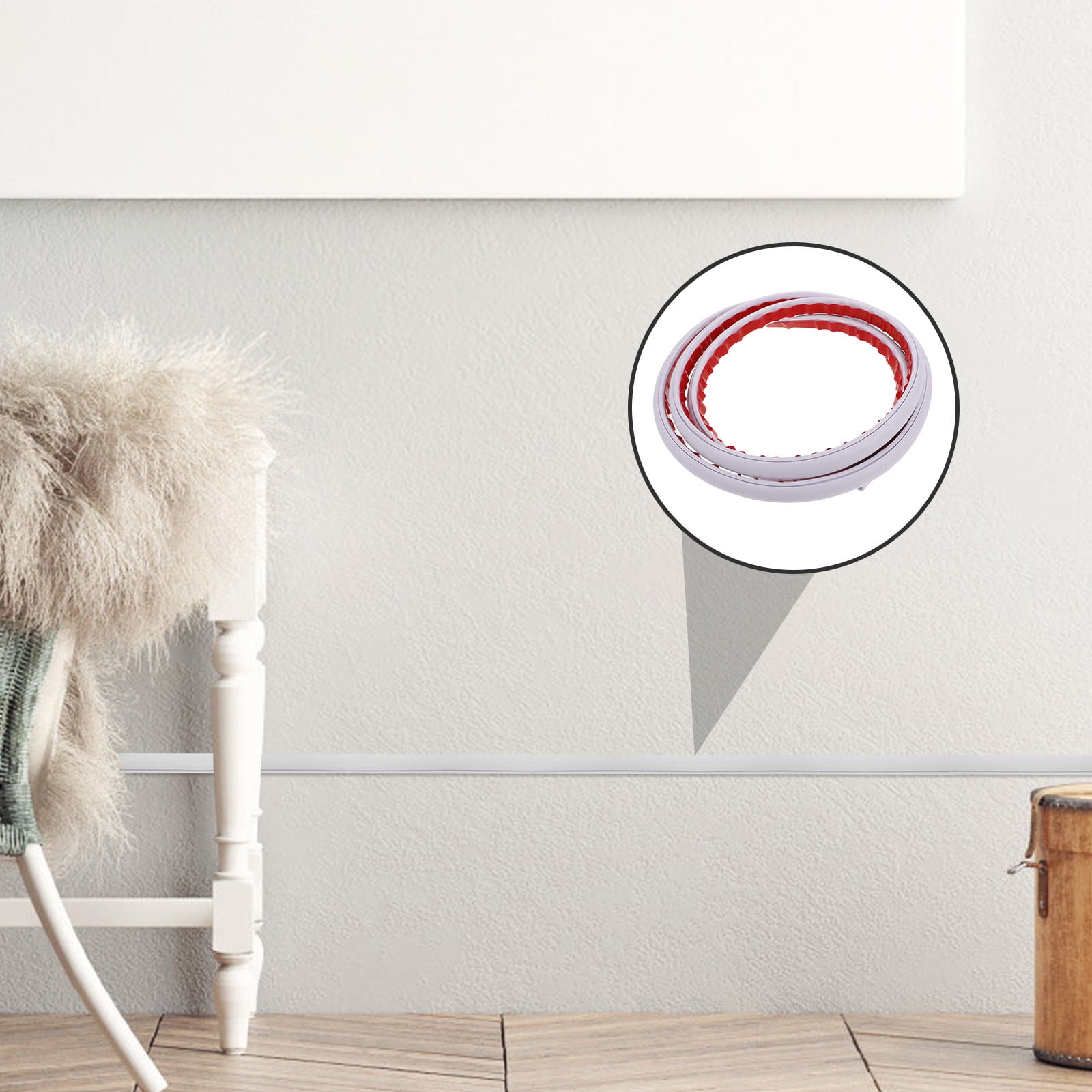 KONTONTY 1 Roll Cable Management Cord Hider Wall Wire Concealer ...