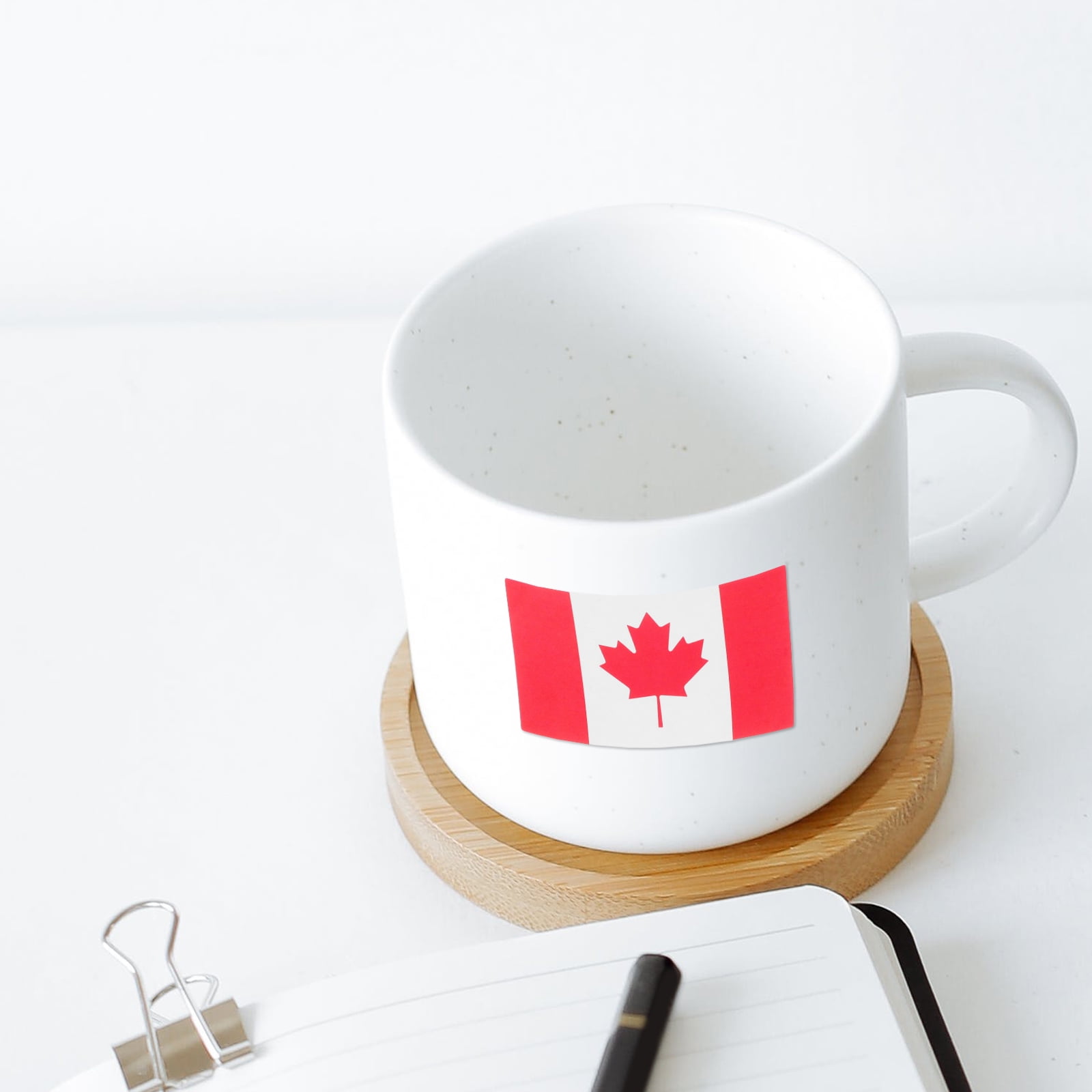 KONTONTY 1 Roll Canada Flag Sticker For Trucks Laptops Cars And ...