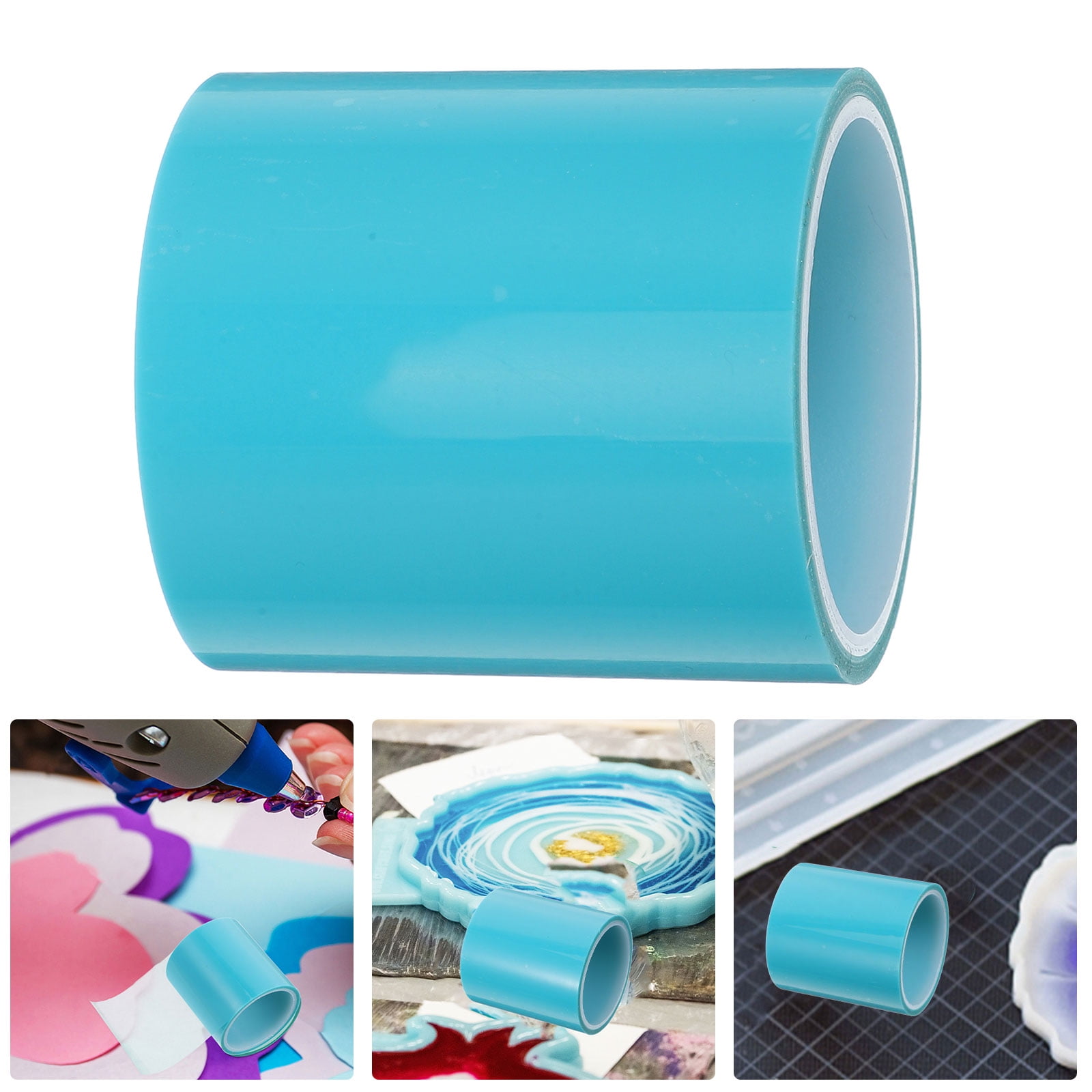 KONTONTY 1 Roll Resin Tape Seamless UV Tape Epoxy Resin Tool Seamless ...