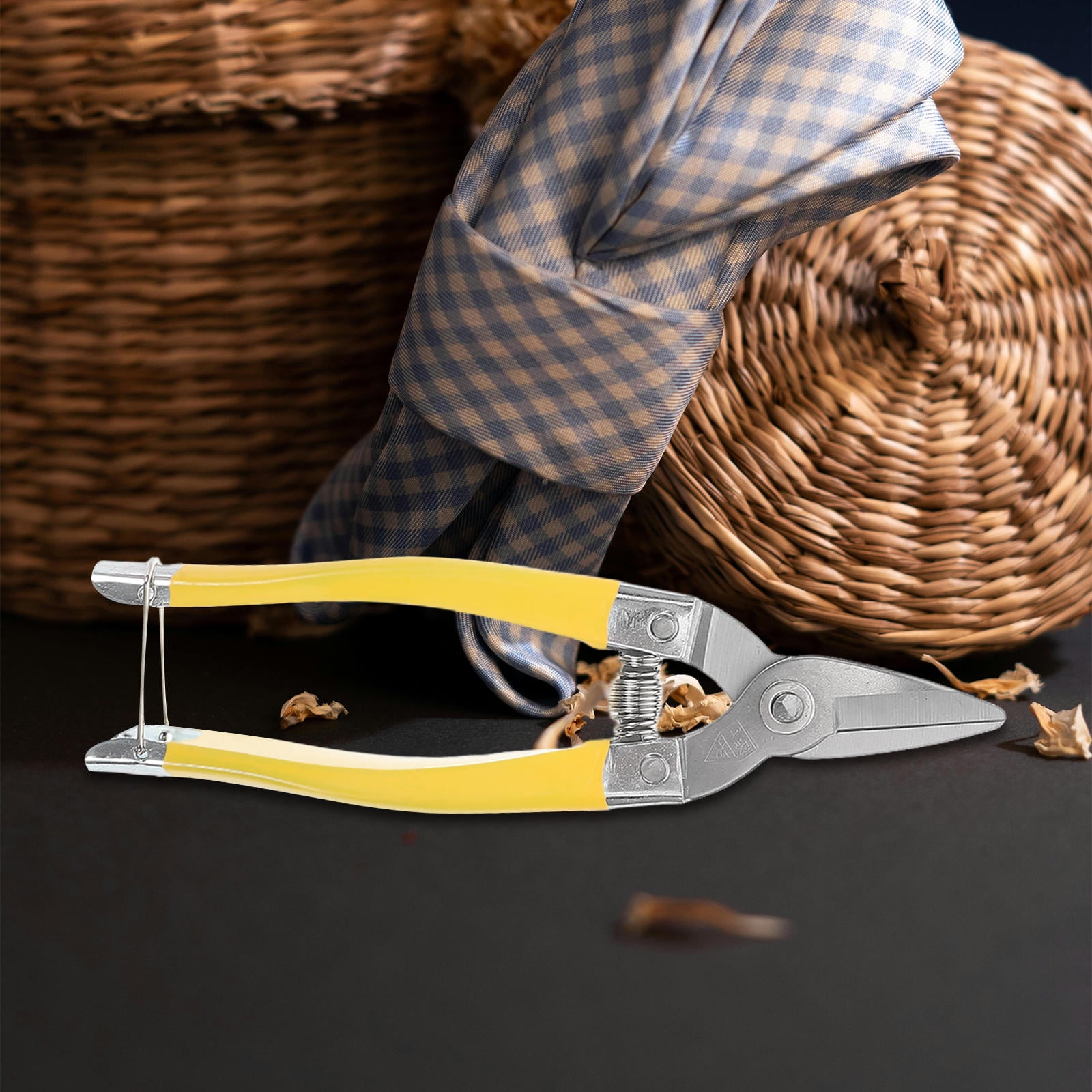 KONTONTY 1 Set Basketry Tool Kit Wicker Rattan Small Wicker Repair ...