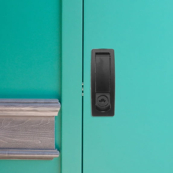 KONTONTY 1 Set Electrical Cabinet Door Lock with Key Alloy Electric ...