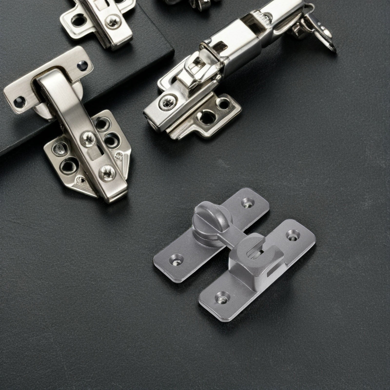 KONTONTY 1 Set Flip Latch Gate Latches Safety Door Lock for Barn Wood ...