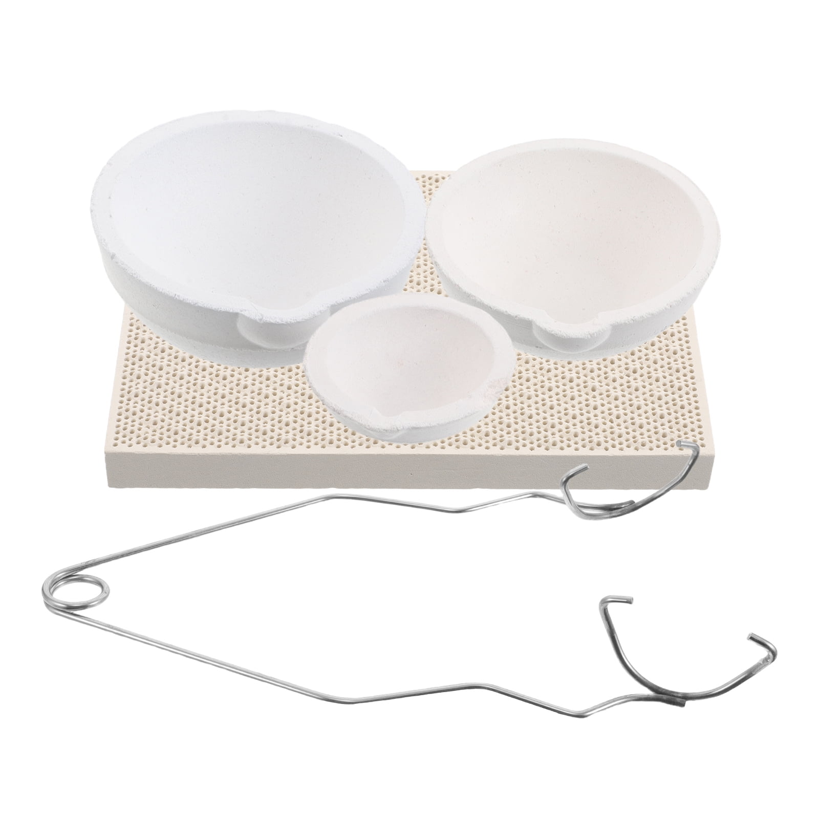 KONTONTY 1 Set Melting Crucible Bowl Ceramic Dish Cup Set with ...