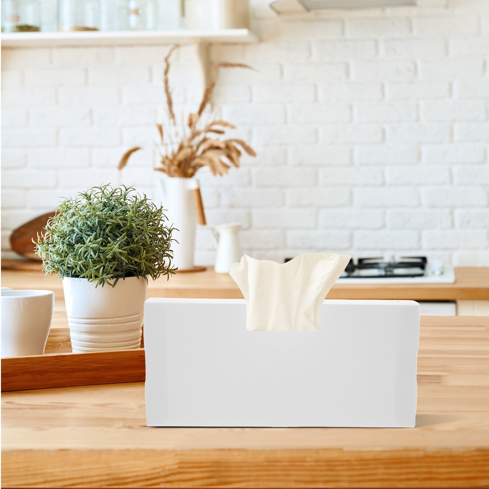 KONTONTY 1 Set Plastic Trash Bag Dispenser Box Waste Bin Bags Organizer ...