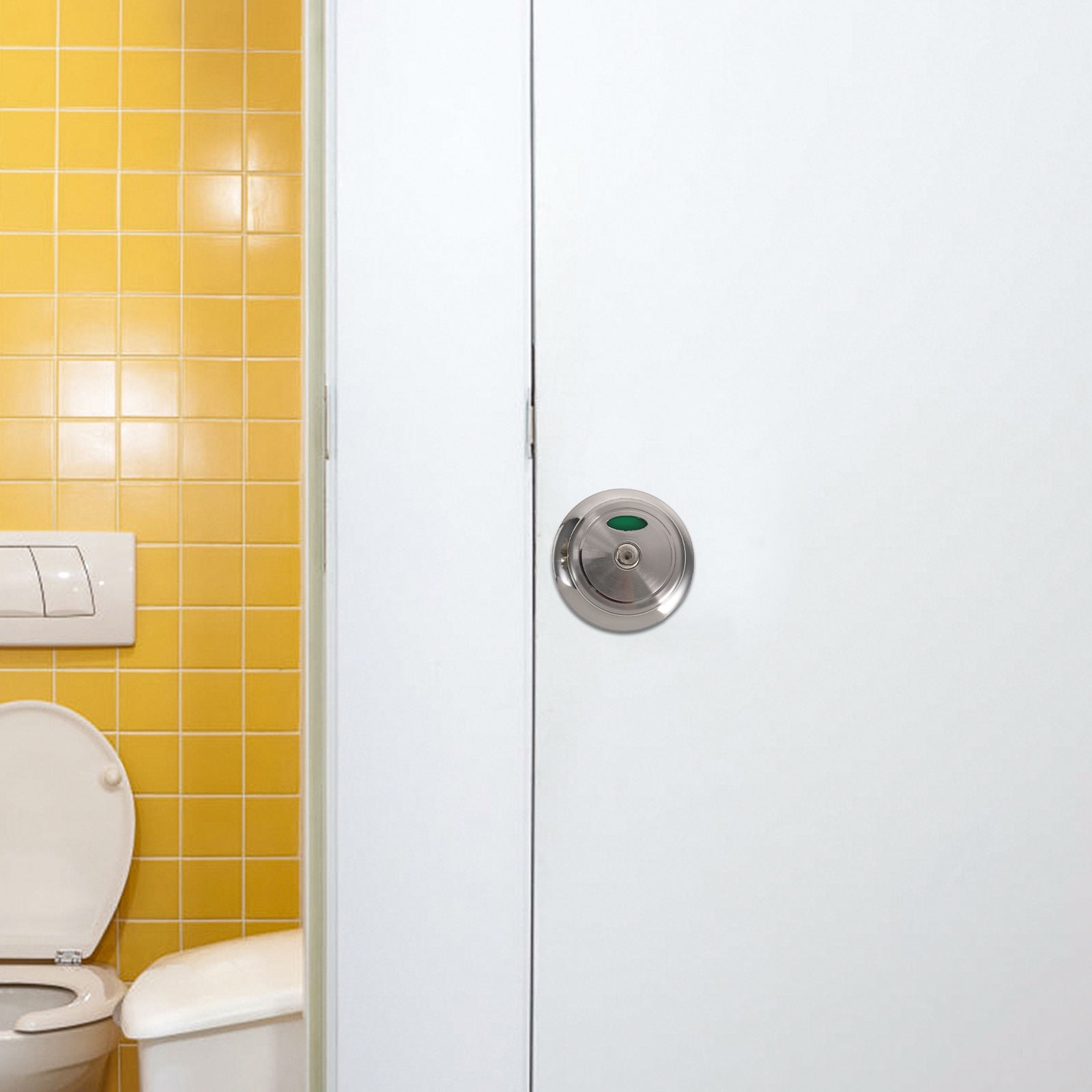 KONTONTY 1 Set Zinc Alloy Public Restroom Door Lock with Occupied ...