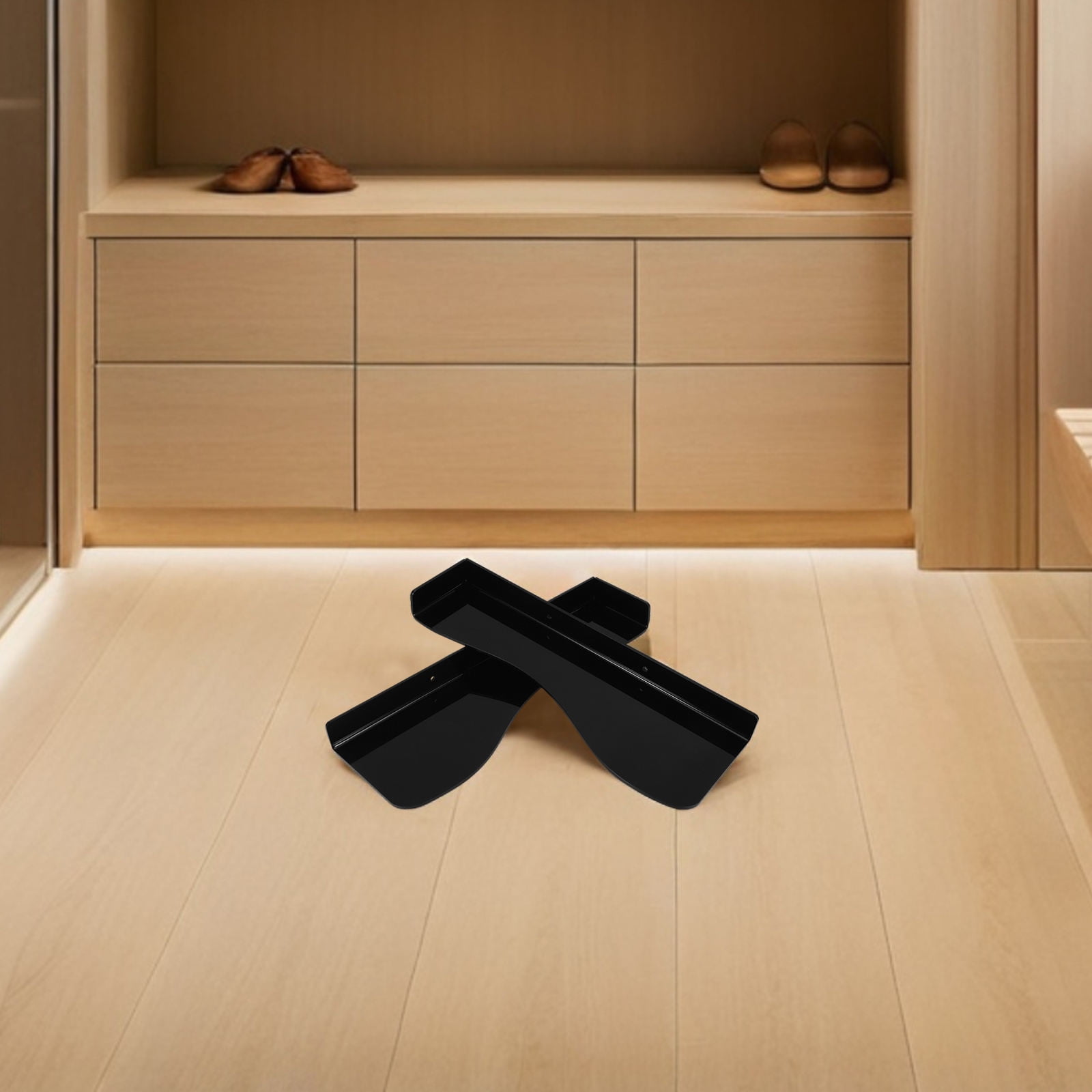 KONTONTY 1 set Acrylic Shoe Display Racks Wall Mounted Shoe Shelf for ...