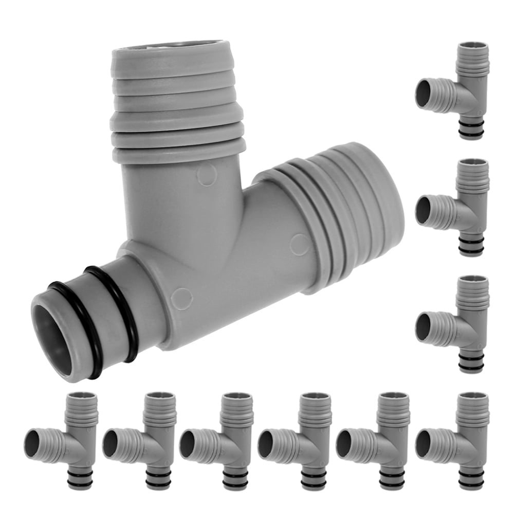 KONTONTY 10 Pcs Flexible Sink Drain Hose Adapter Kit for Kitchen and ...