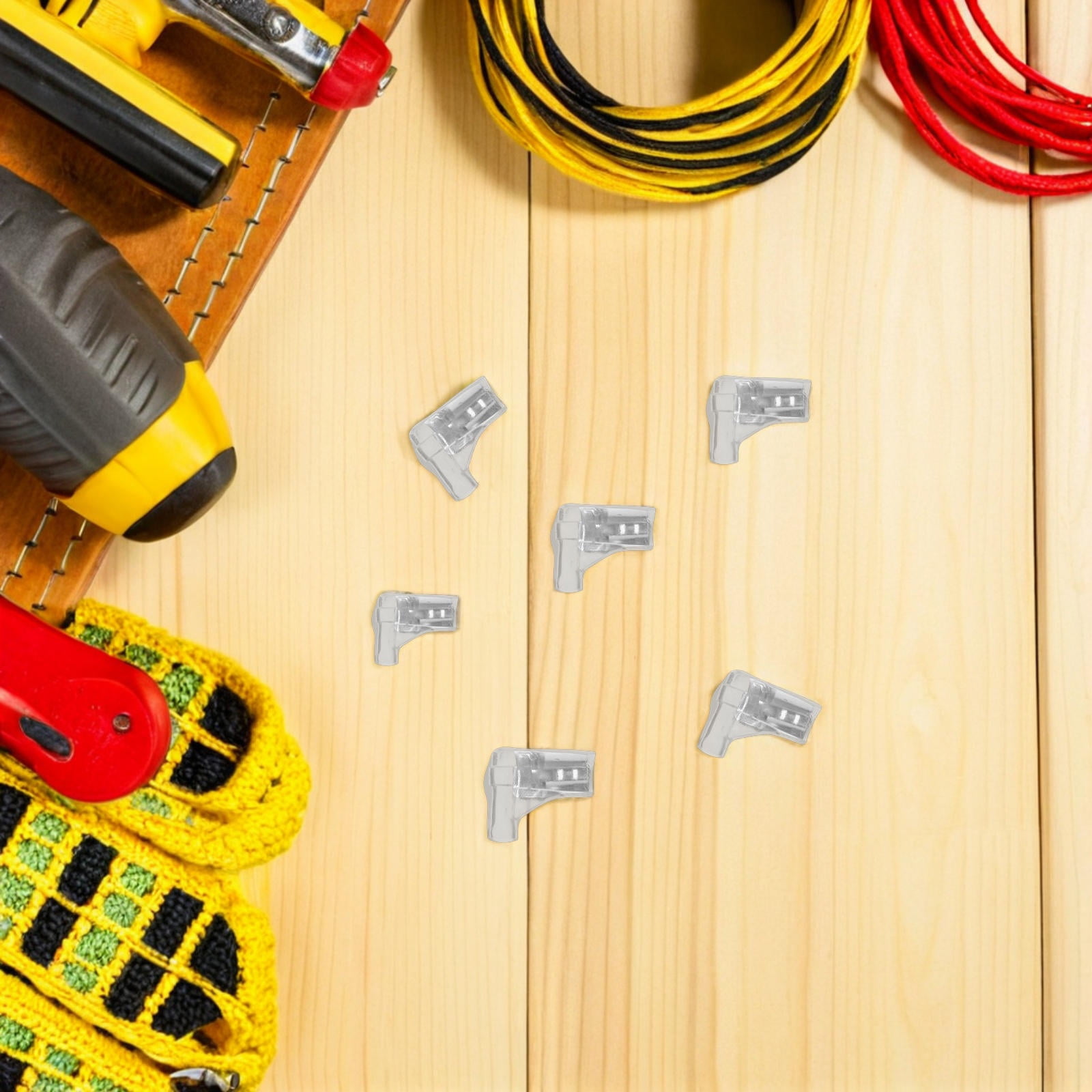 KONTONTY 100 Pcs Chicken Foot Crimp Terminals Quick Disconnect Wire ...