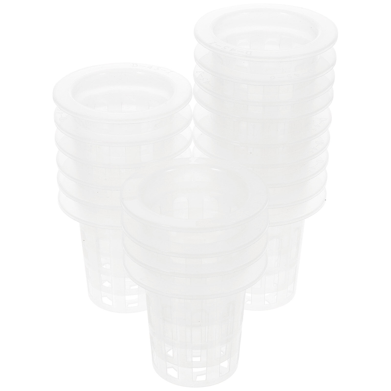 KONTONTY 100Pcs Garden Mesh Net Cups with Hollow Design for Ventilated ...