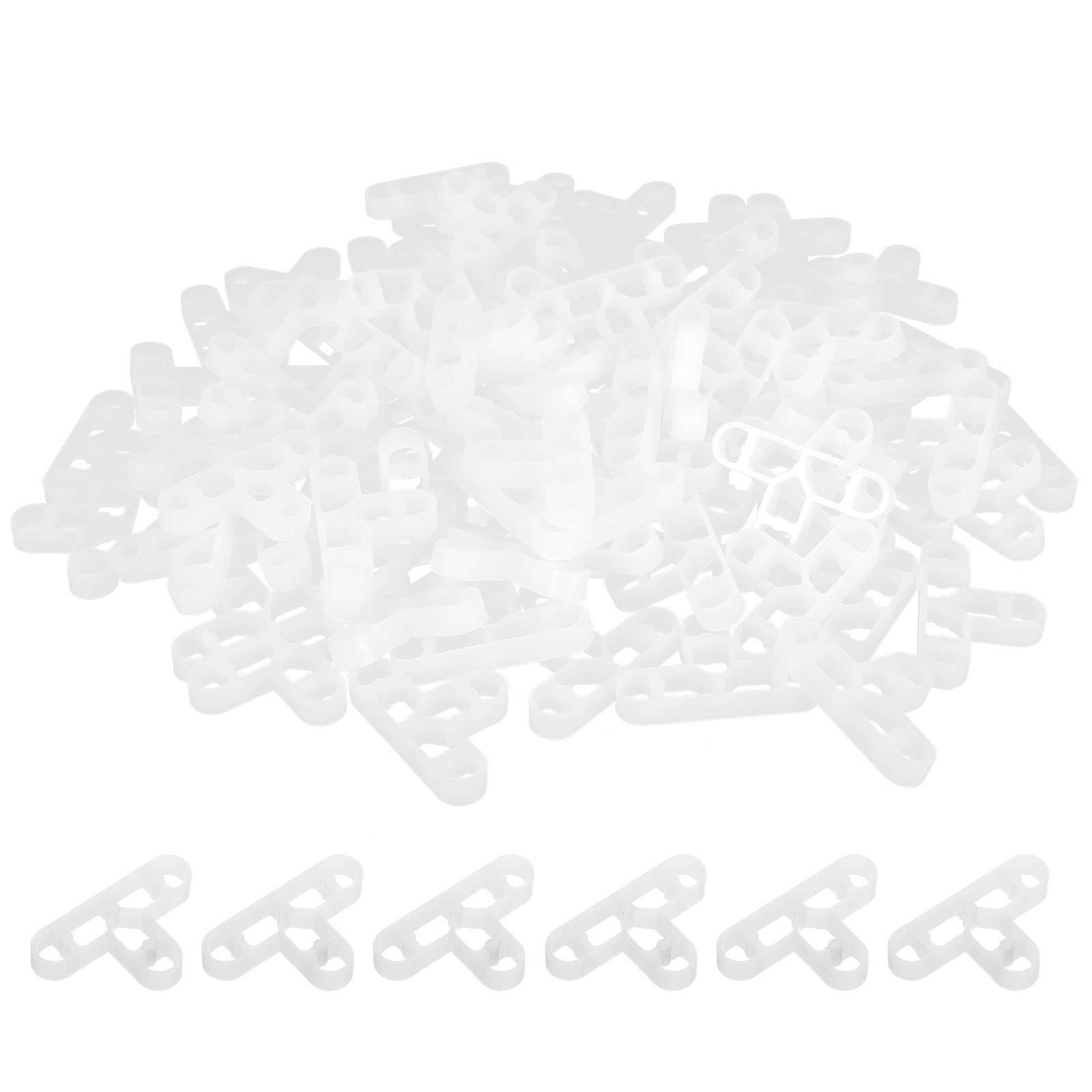 Kontonty 100pcs Tile Leveling Spacers Tile Positioning Tool For Ceramic Tile Installation