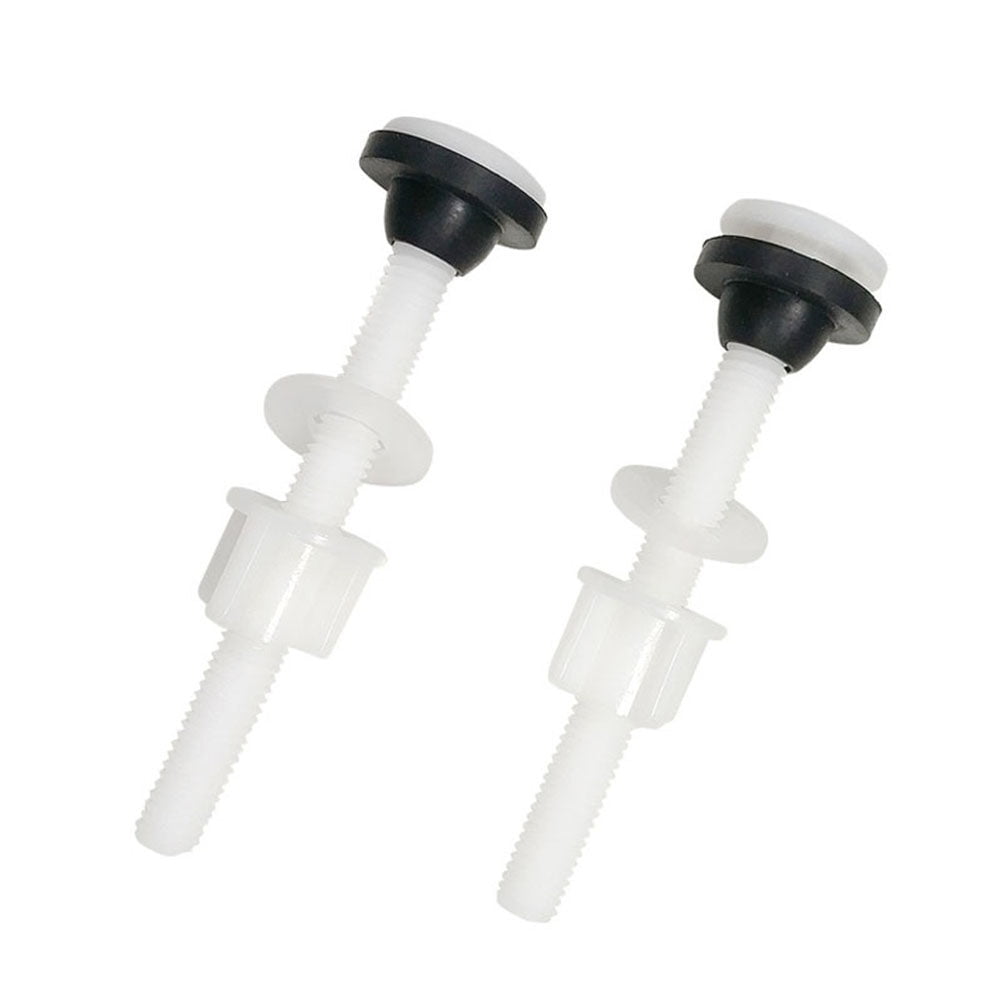 KONTONTY 10Pcs White Plastic Toilet Water Tank Push Button Rods ...