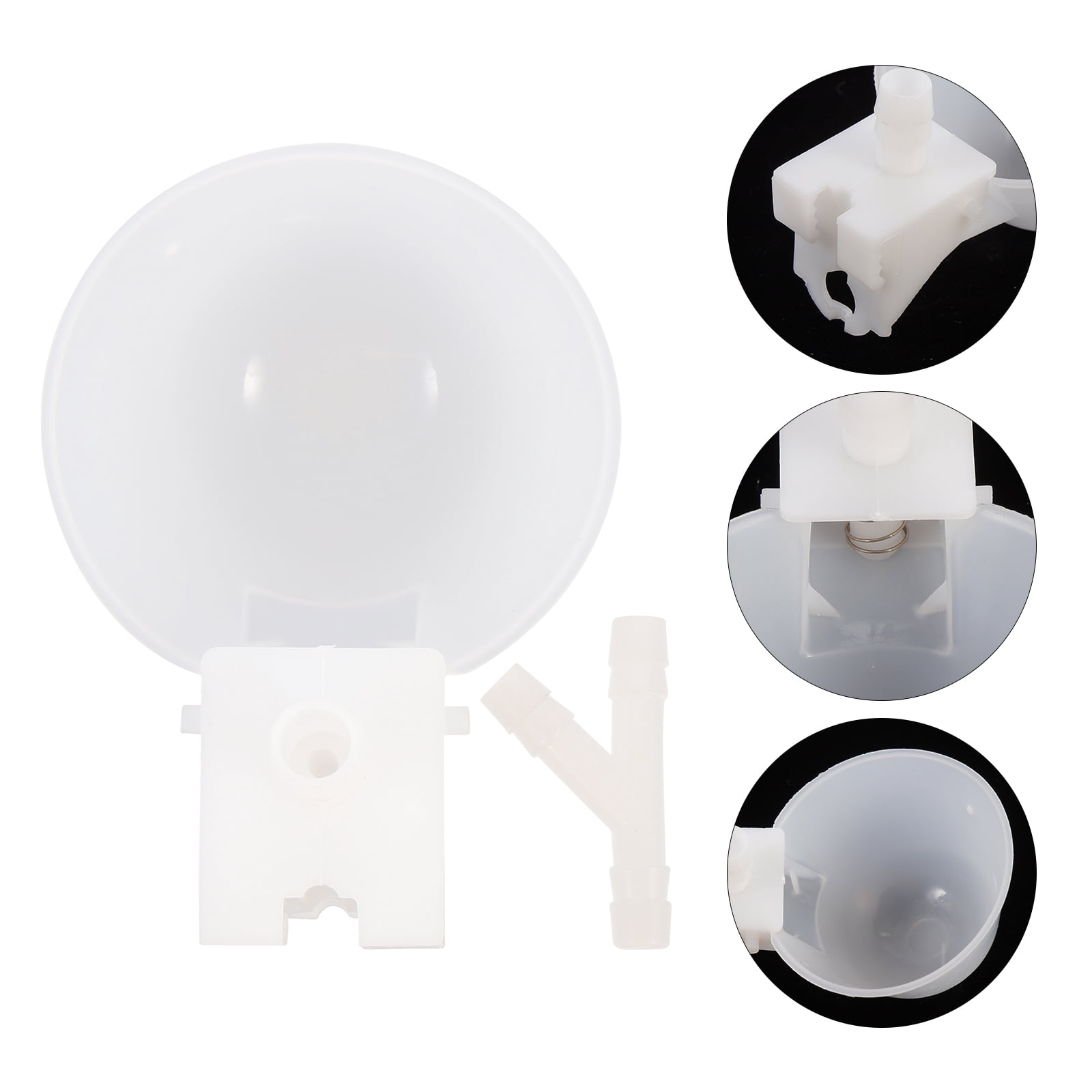 KONTONTY 10Sets Water Drinking Bowl Practical Design for Pigeon Water ...