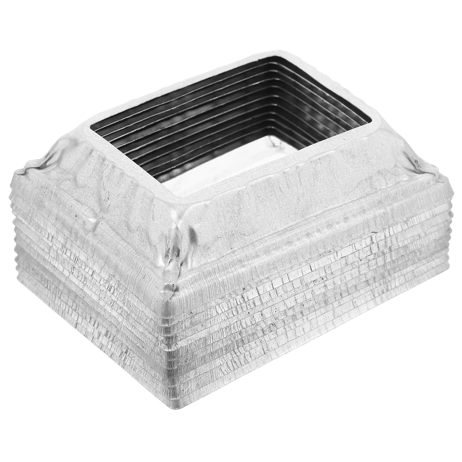 KONTONTY 10pcs Iron Post Base Cover Stair Railing Base Trim Balcony ...