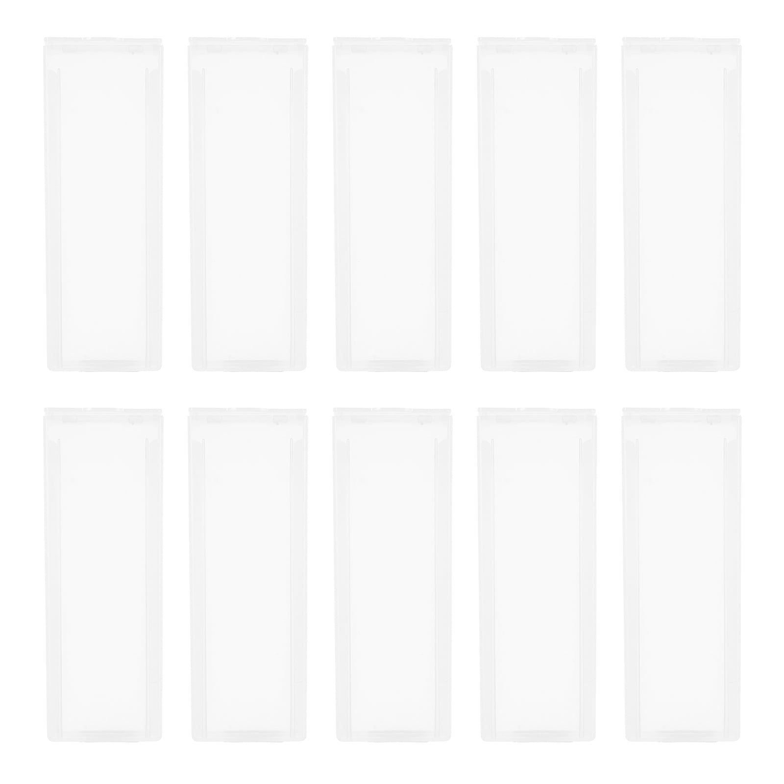 KONTONTY 10pcs Plastic Microscope Slide Storage Box Laboratory Slide ...