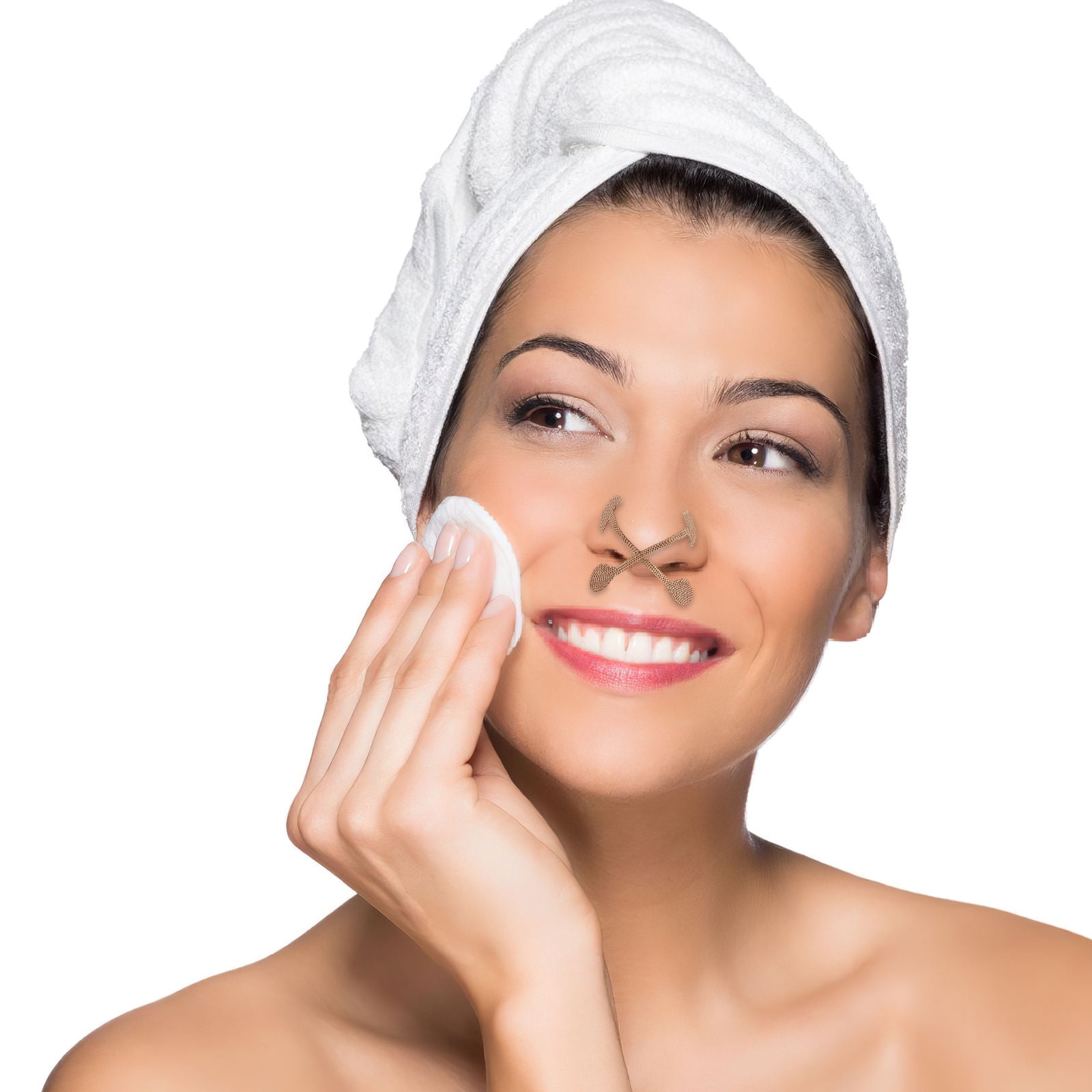 KONTONTY 10pcs Practical Wing Of Nose Strips Self-Adhesive Nose Contour ...