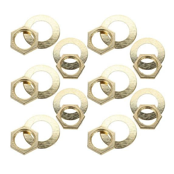 KONTONTY 11 Sets Clock Repair Gasket Nut Washer Quartz Mechanism Clock ...