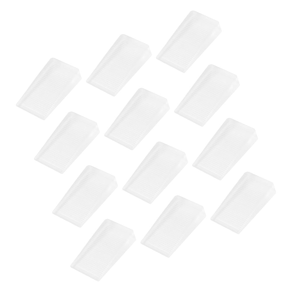 KONTONTY 12PCS Wedges Shims Table Wedge Clear Toilet Shims for Leveling ...