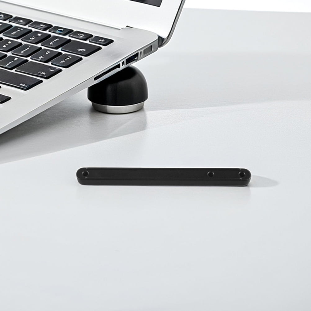 KONTONTY Drawer Slides Rails Black 12Pcs 7.1X0.6X0.5In Bottom Mount ...