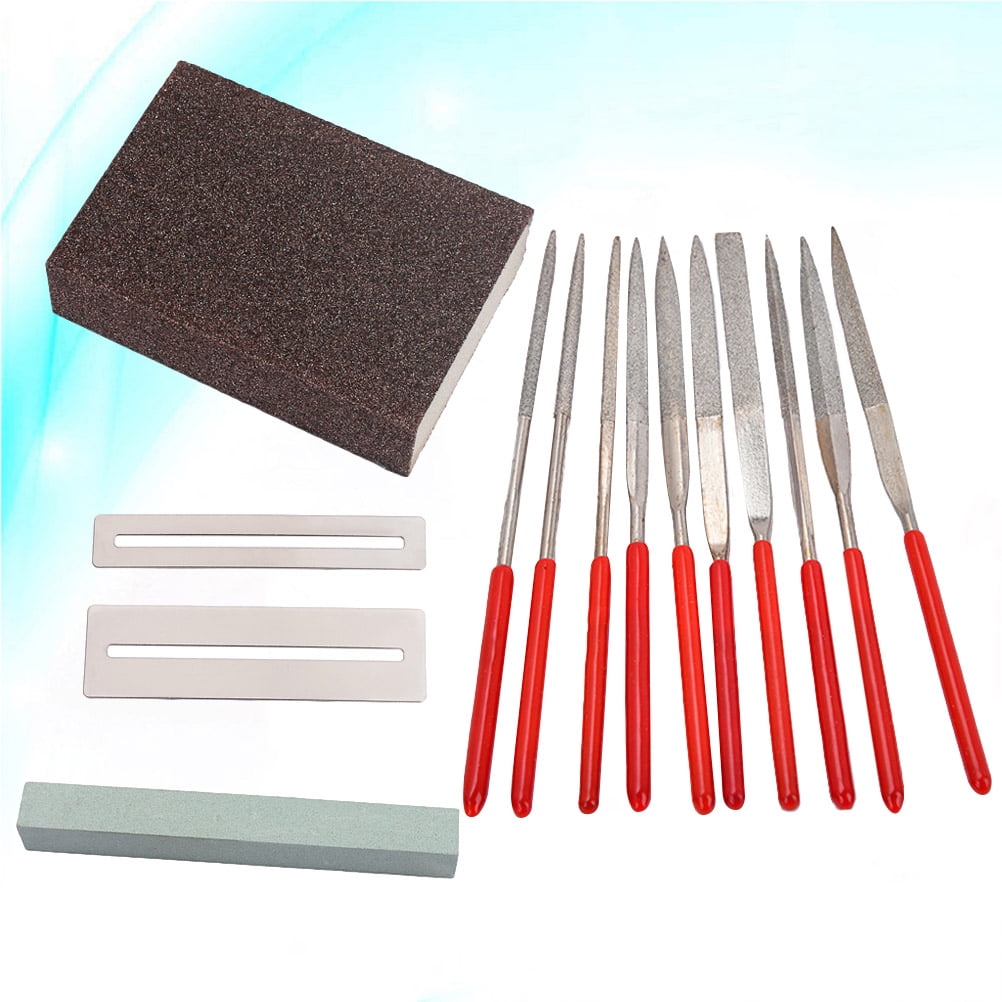KONTONTY 14 Pcs Guitar Tool Kit Frets Cleaner Professional Set ...