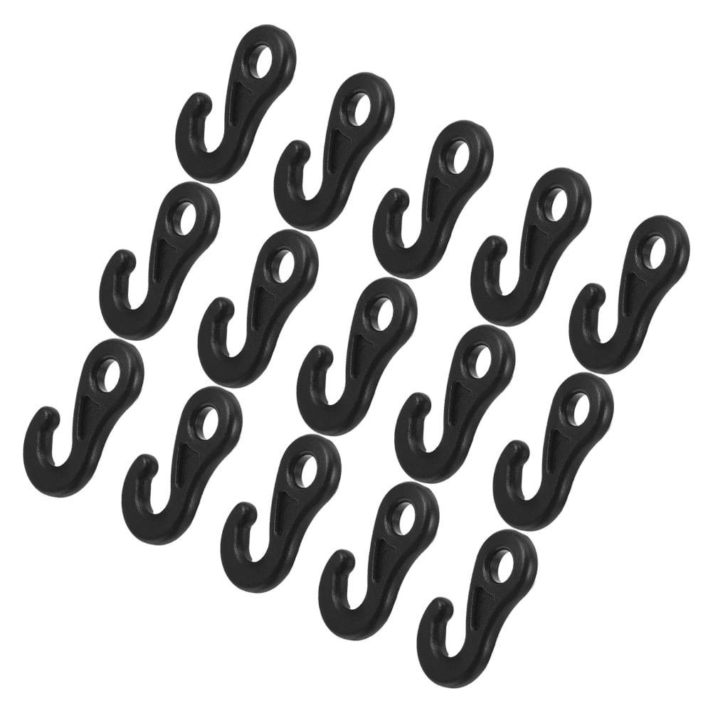 KONTONTY 15 Pcs Outdoor Tent Hook Hanging Hooks Camping Hanger Travel ...