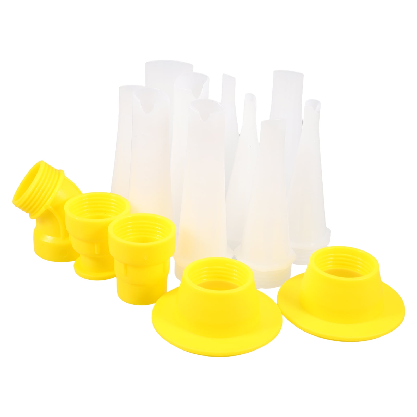 KONTONTY 15 Pcs Reusable Caulking Nozzles V-Shaped Caulking Nozzles for ...