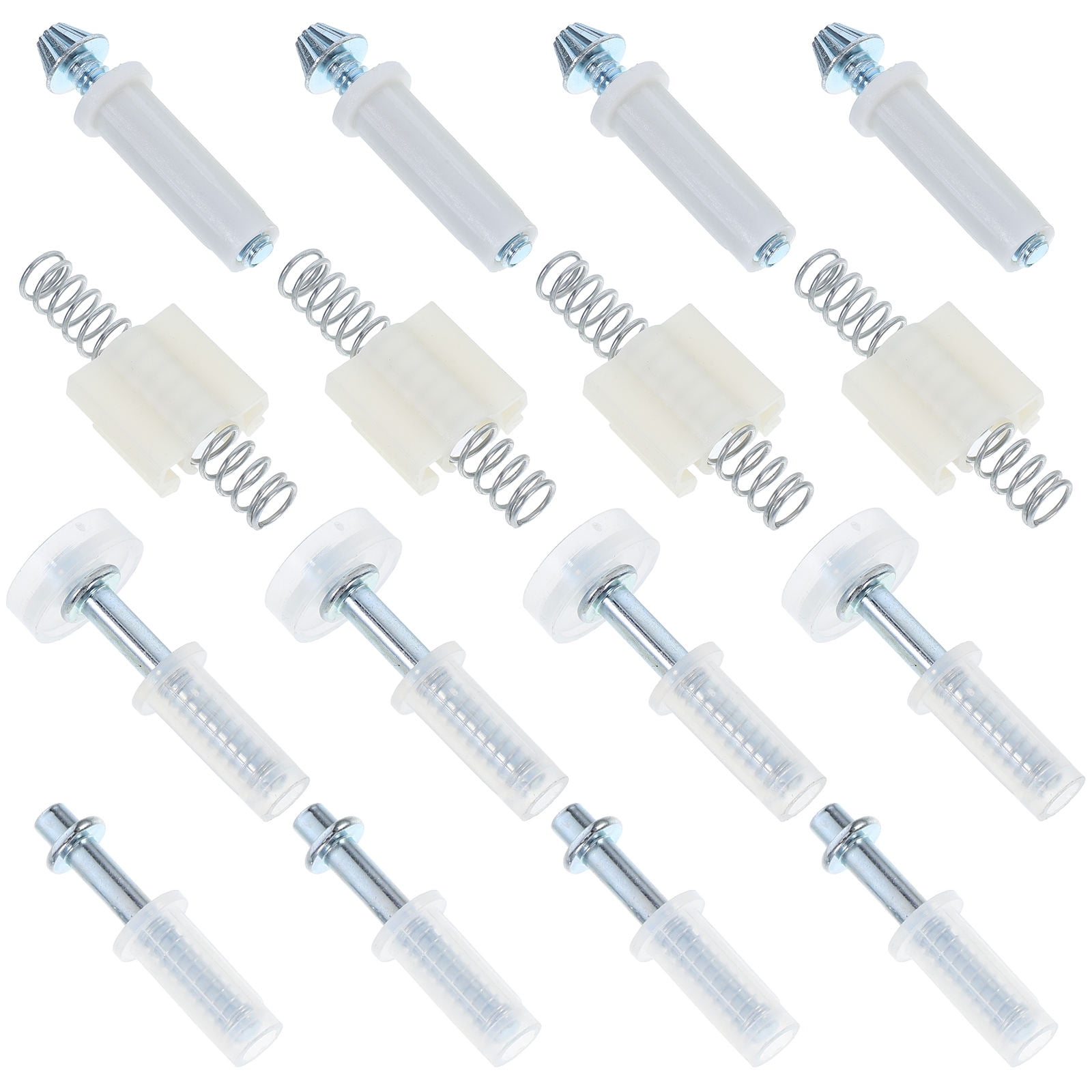 KONTONTY 16pcs Bifold Door Track Repair Kit Bifold Door Roller ...