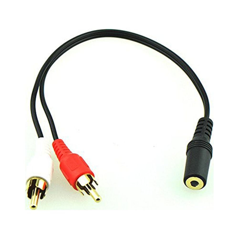 KONTONTY 1Pack Y Cable 3 5mm Stereo Female To 2 X Male Adapter For ...
