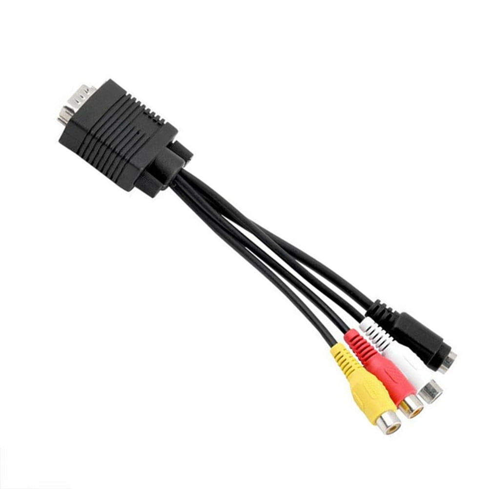 KONTONTY 1Set Adapter Cable Video Converter Copper PVC for Computer ...