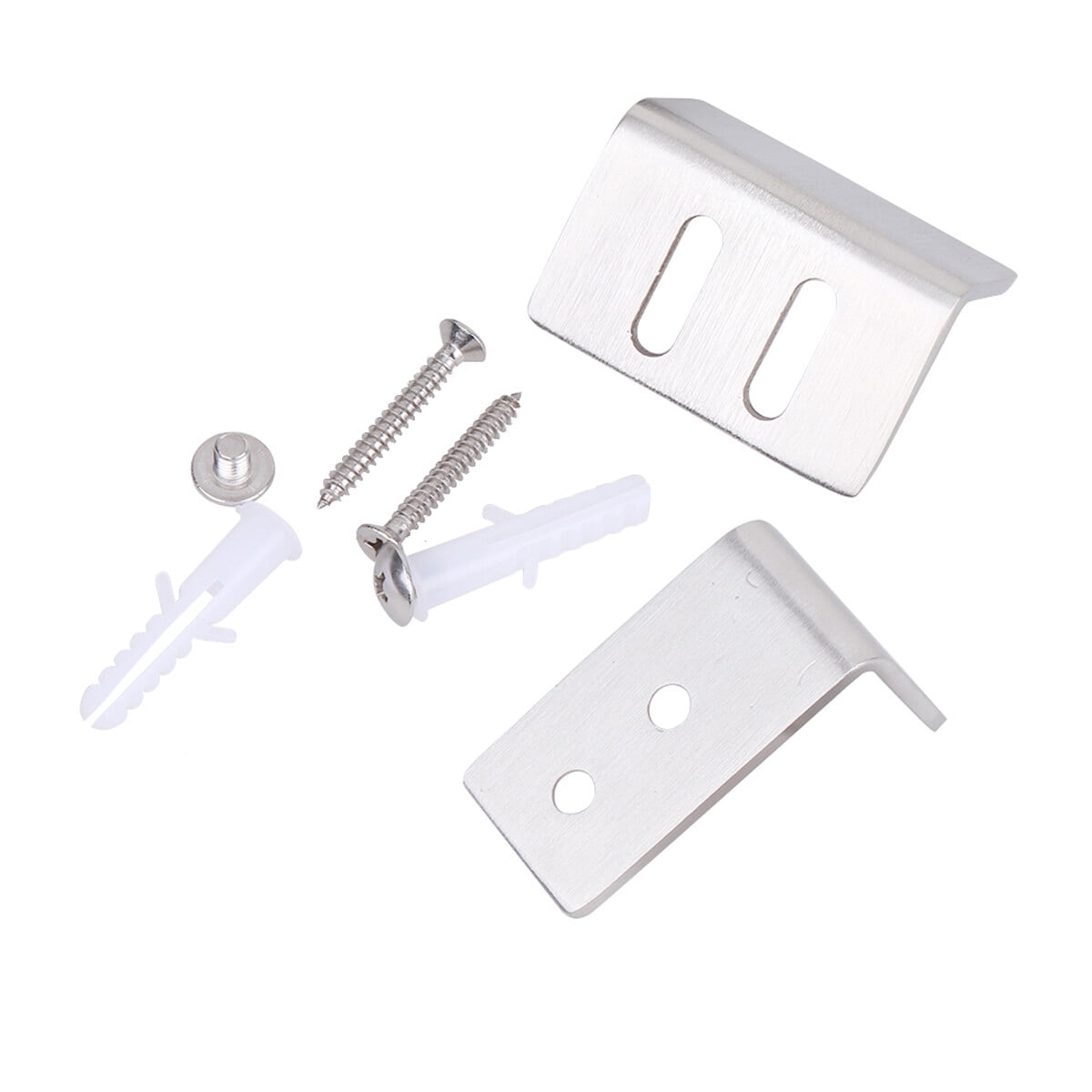 KONTONTY 1Set Heavy Duty Door Stop Barn Door Limiter Pulley Stop Damper ...